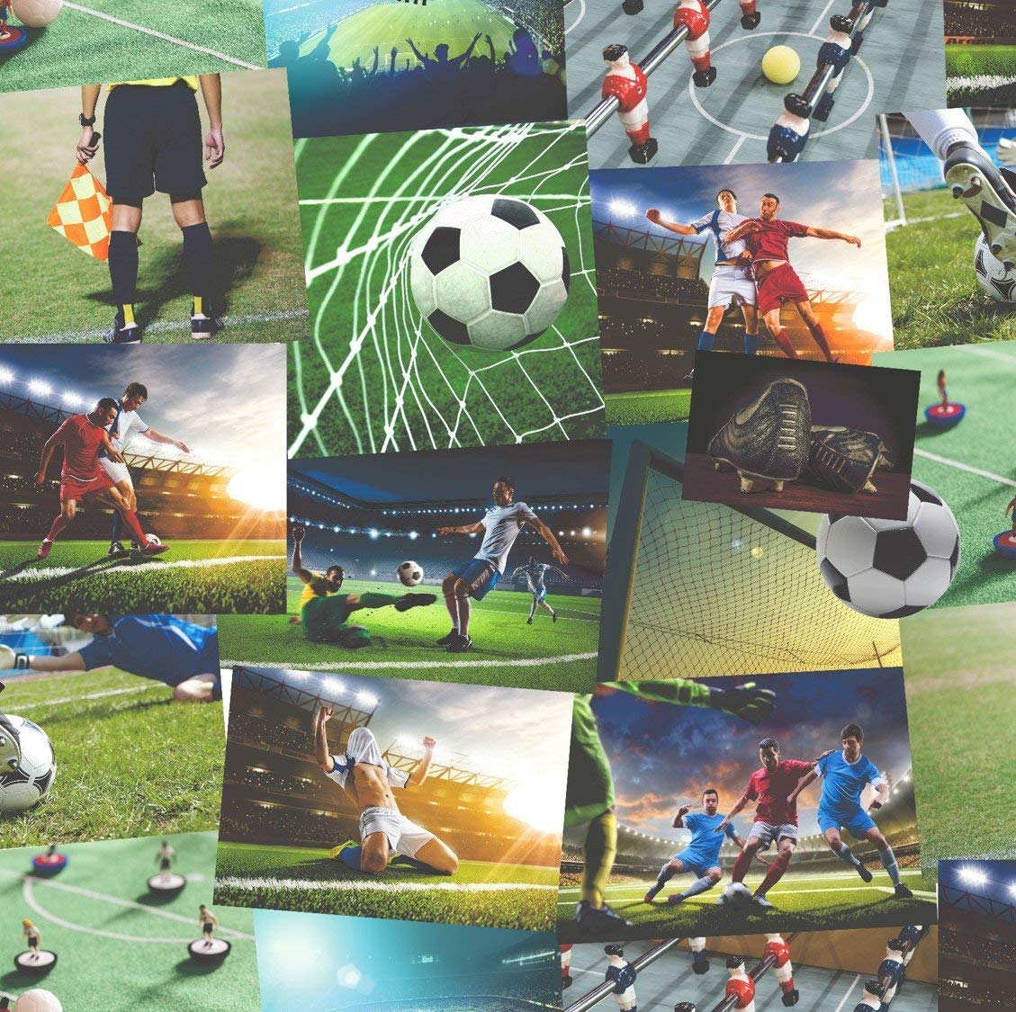 Football Collage - 1129x1125 Wallpaper - teahub.io