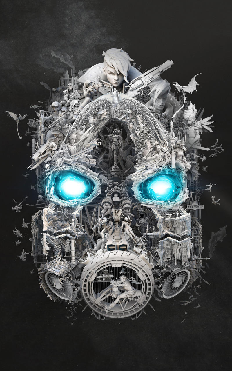 Mask Of Mayhem Borderlands - 800x1280 Wallpaper - teahub.io