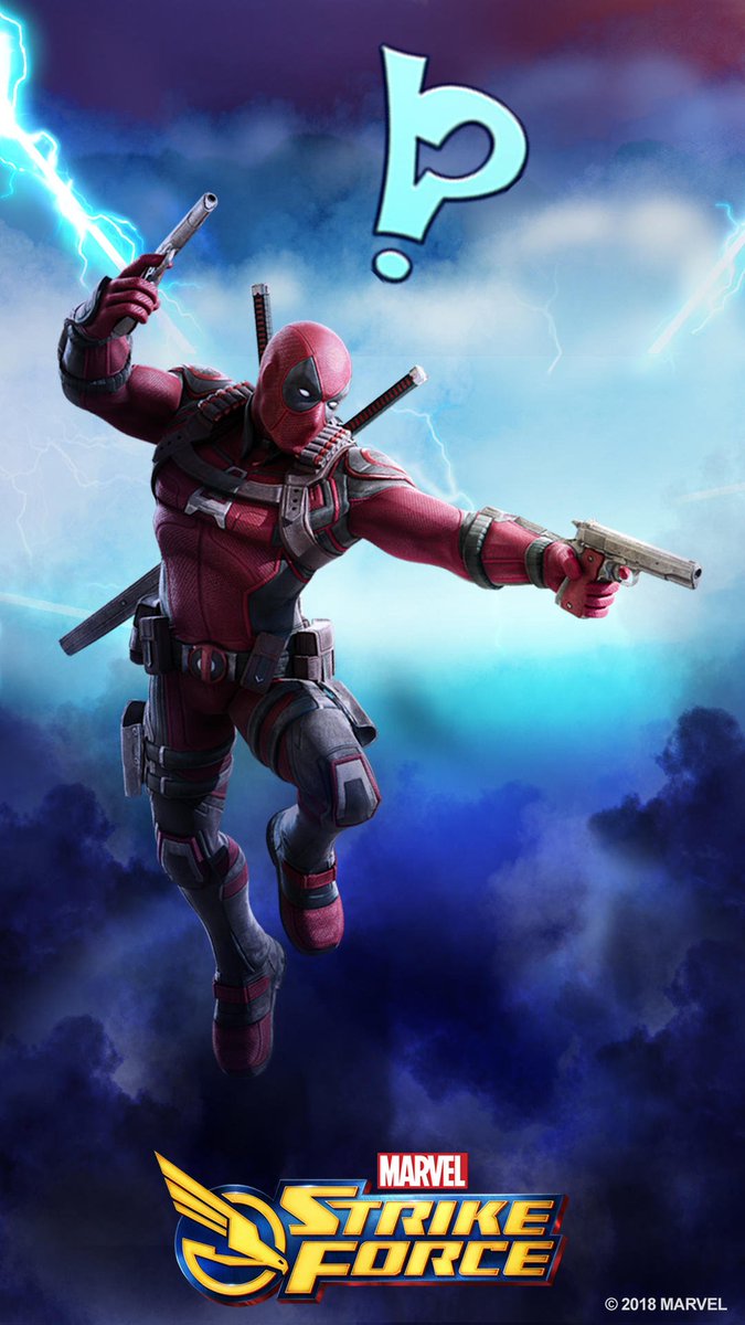 Marvel Strike Force Deadpool - 675x1200 Wallpaper - teahub.io