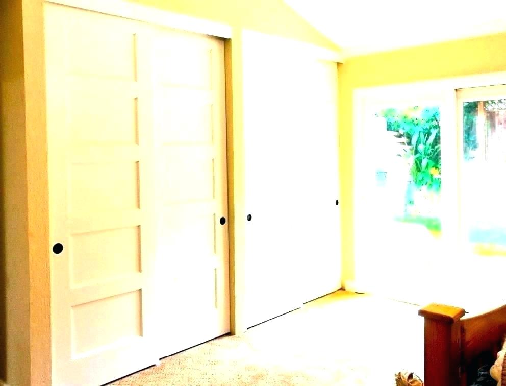 Download Hanging Sliding Closet Doors Wood Wallpaper On Glass - Sliding ...