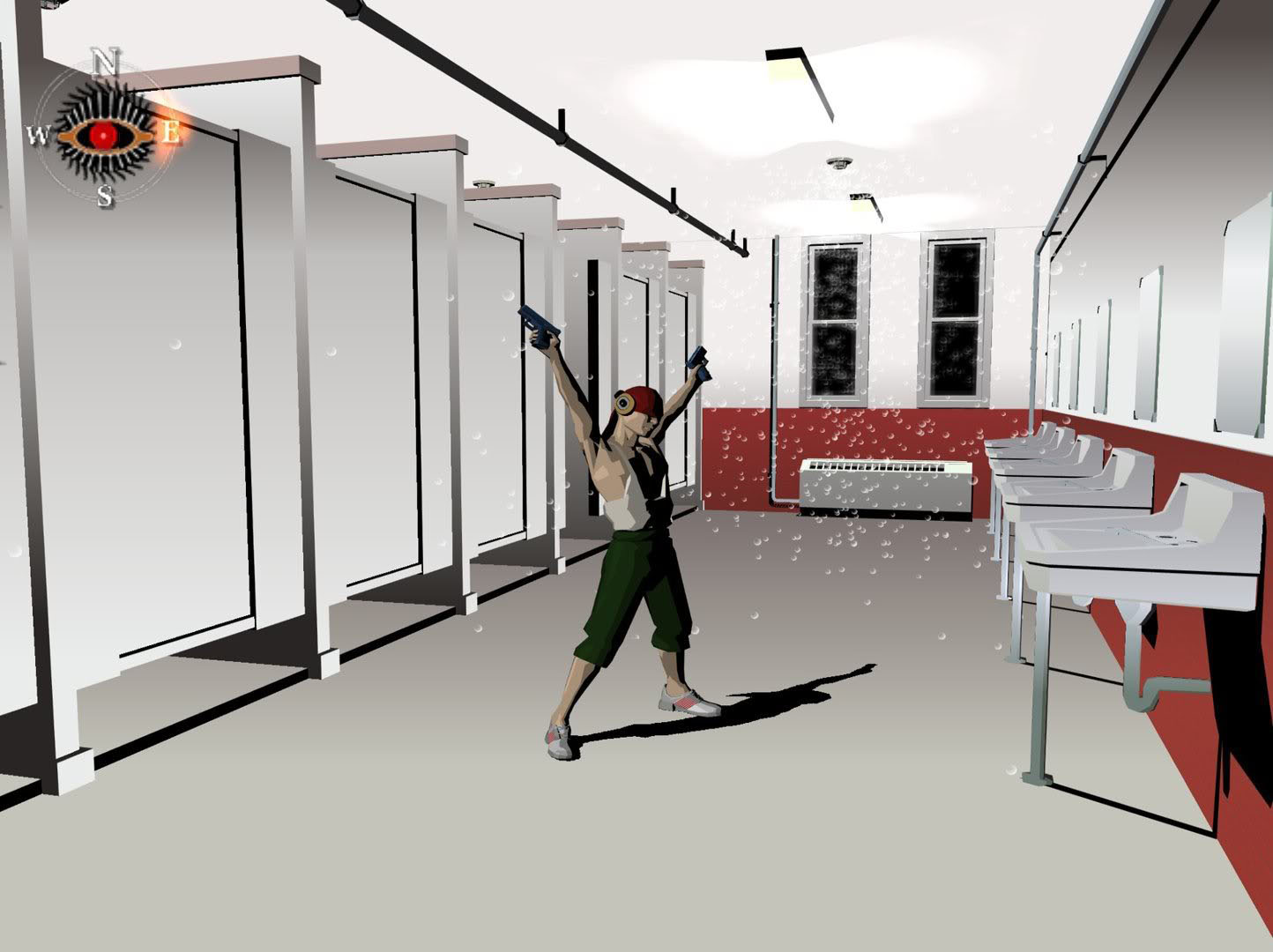 Con Smith In The Washroom - Killer 7 - 1444x1080 Wallpaper - teahub.io