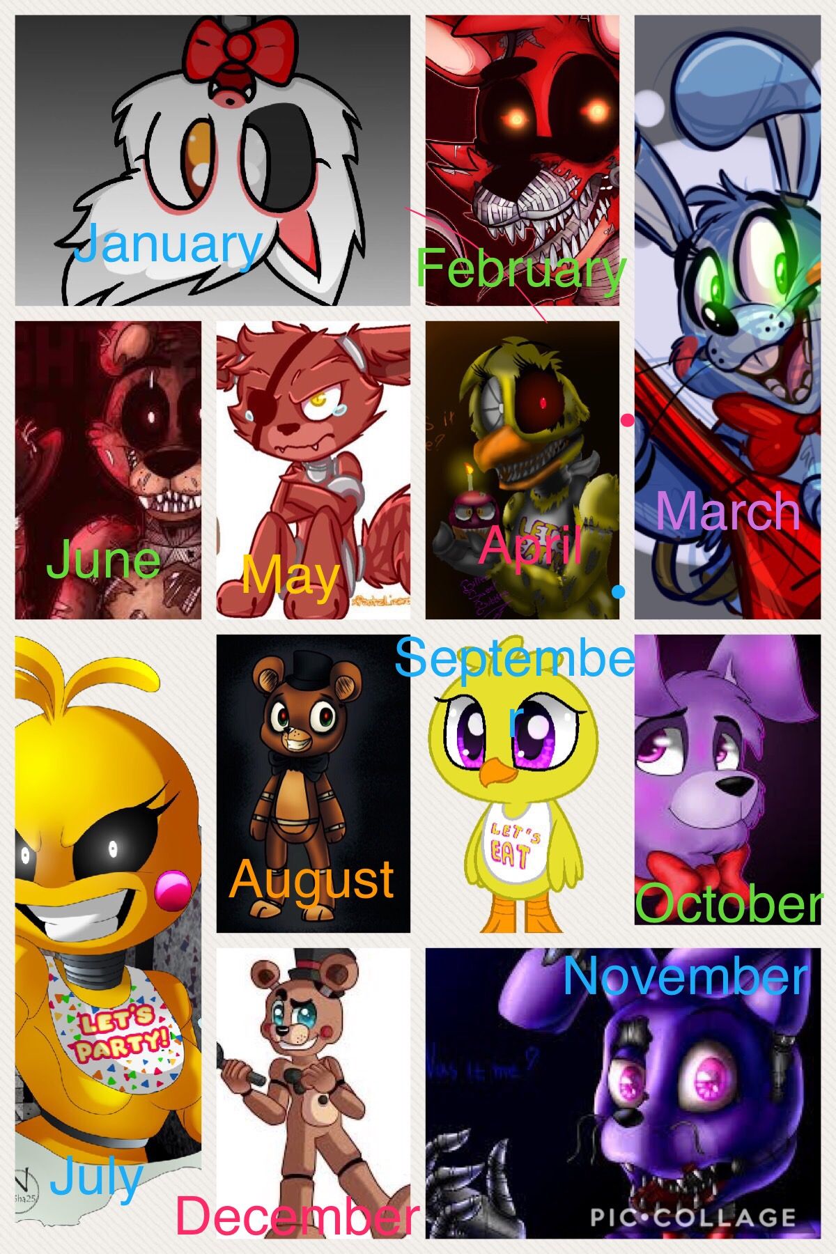 Fnaf Character Is On Your Birthday - 1200x1800 Wallpaper - teahub.io