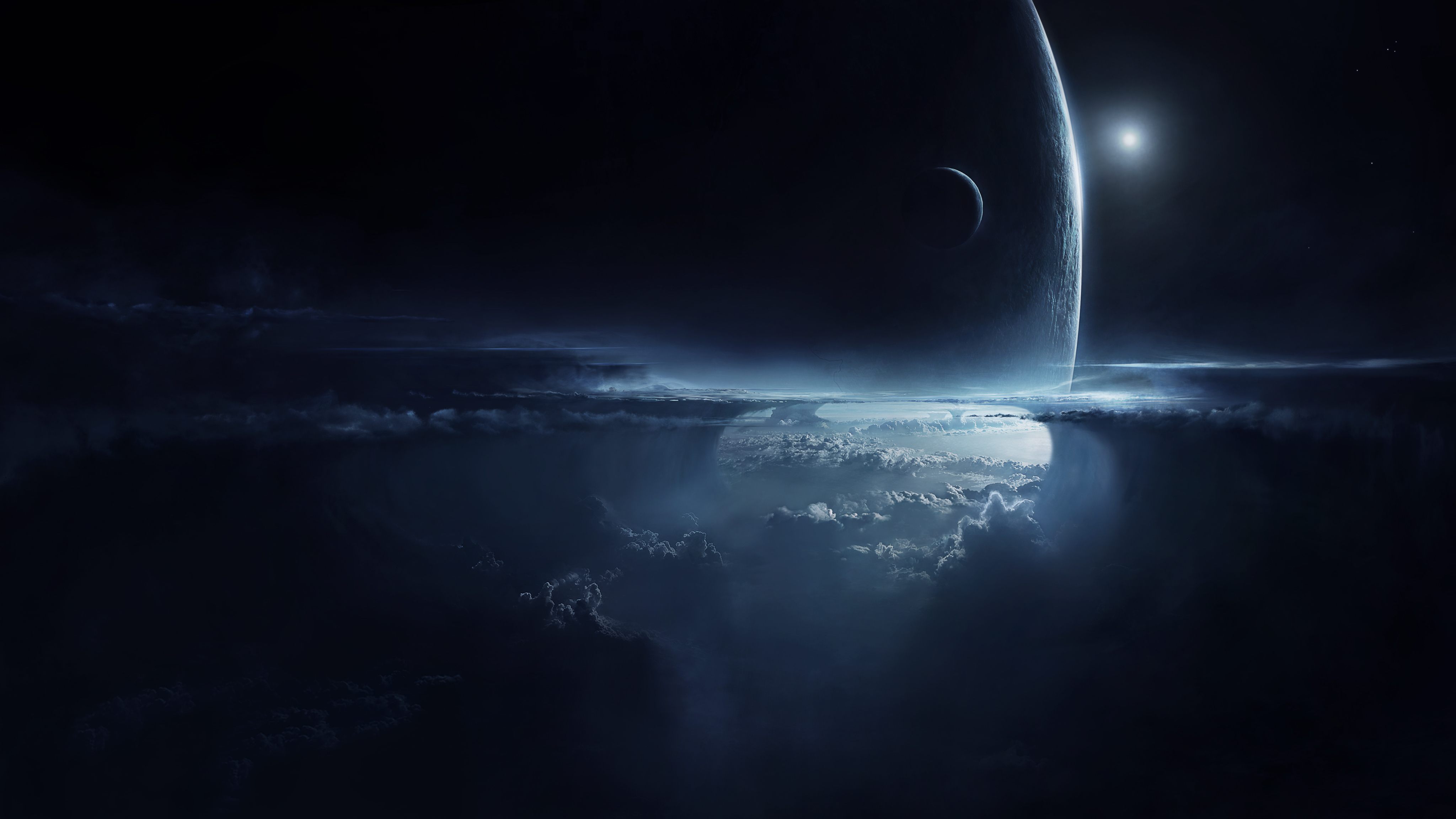 Sci Fi Dark Space - 4096x2304 Wallpaper - teahub.io