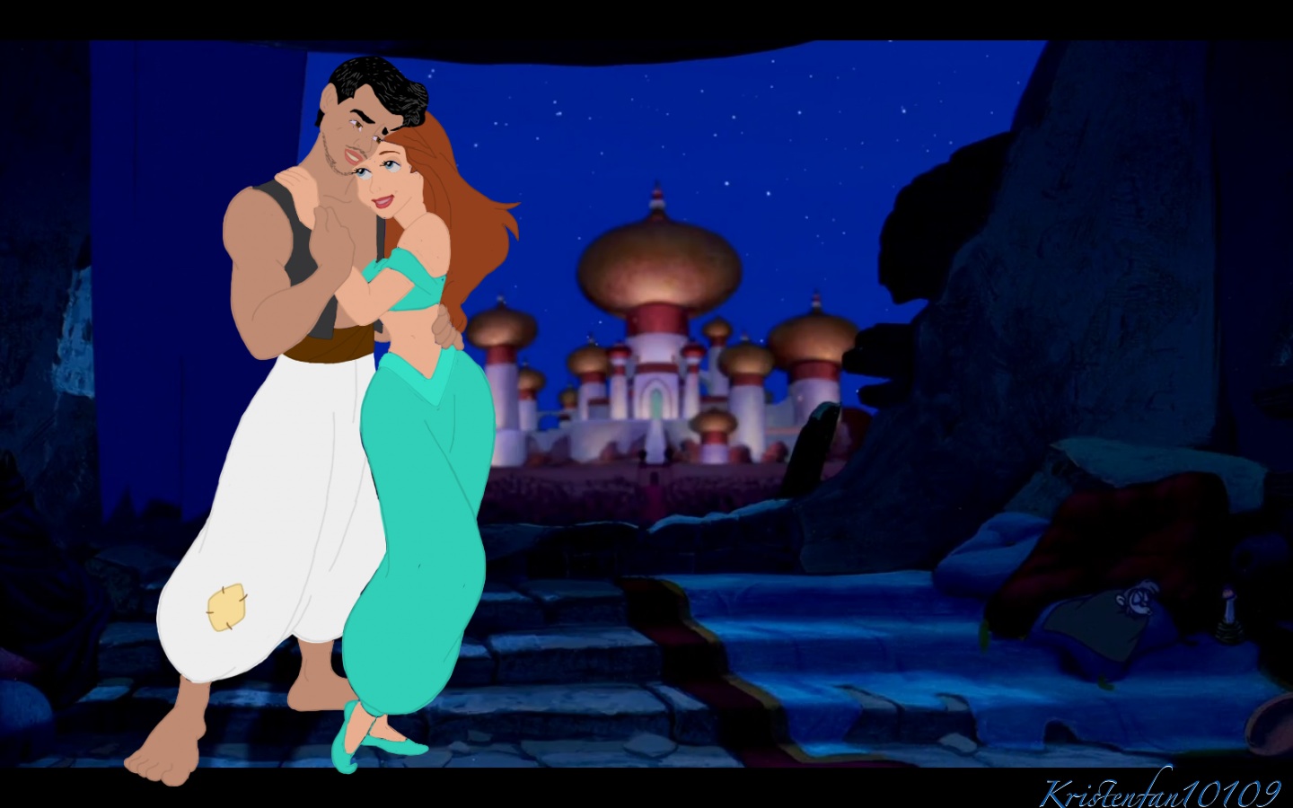 Another Arabian Night - Aladdin Staring At Palace - 1440x900 Wallpaper ...