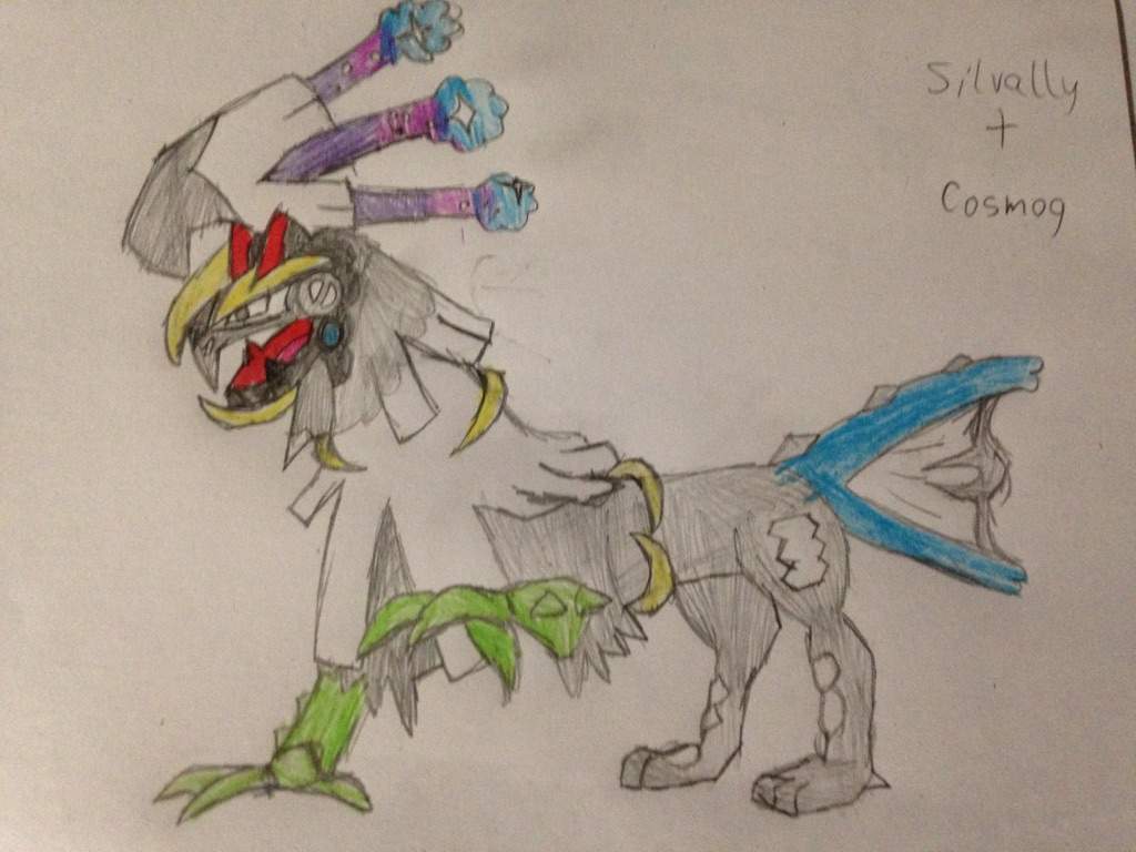 User Uploaded Image - Cosmog And Silvally Fusion - 1024x768 Wallpaper ...