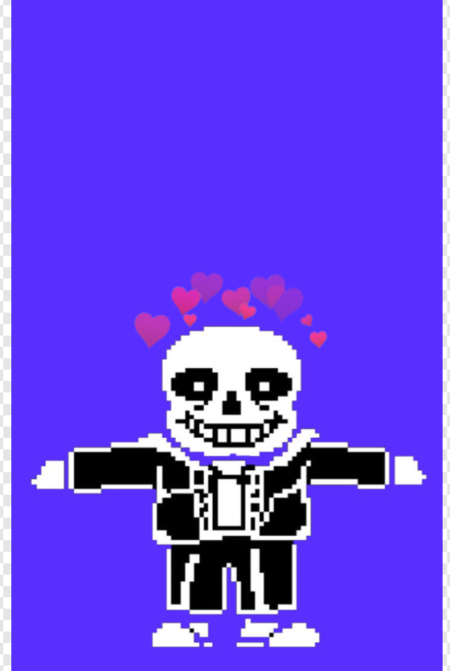 Image - Sans Undertale T Pose - 640x954 Wallpaper - teahub.io