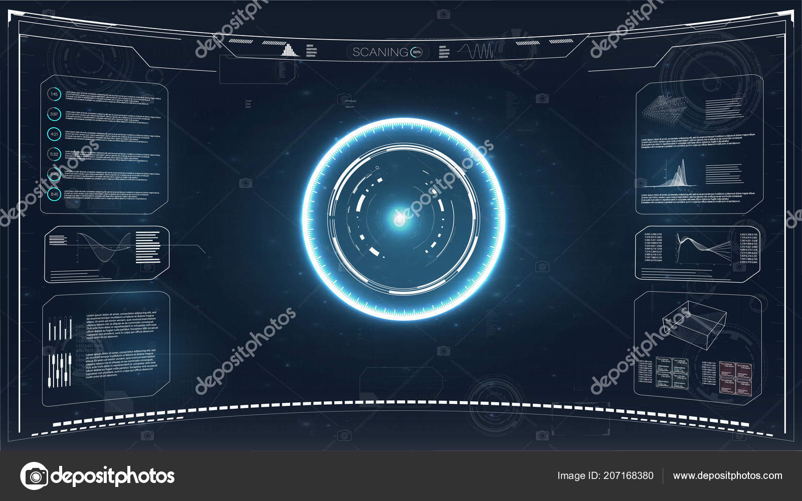 Futuristic Interface - 1600x1000 Wallpaper - teahub.io