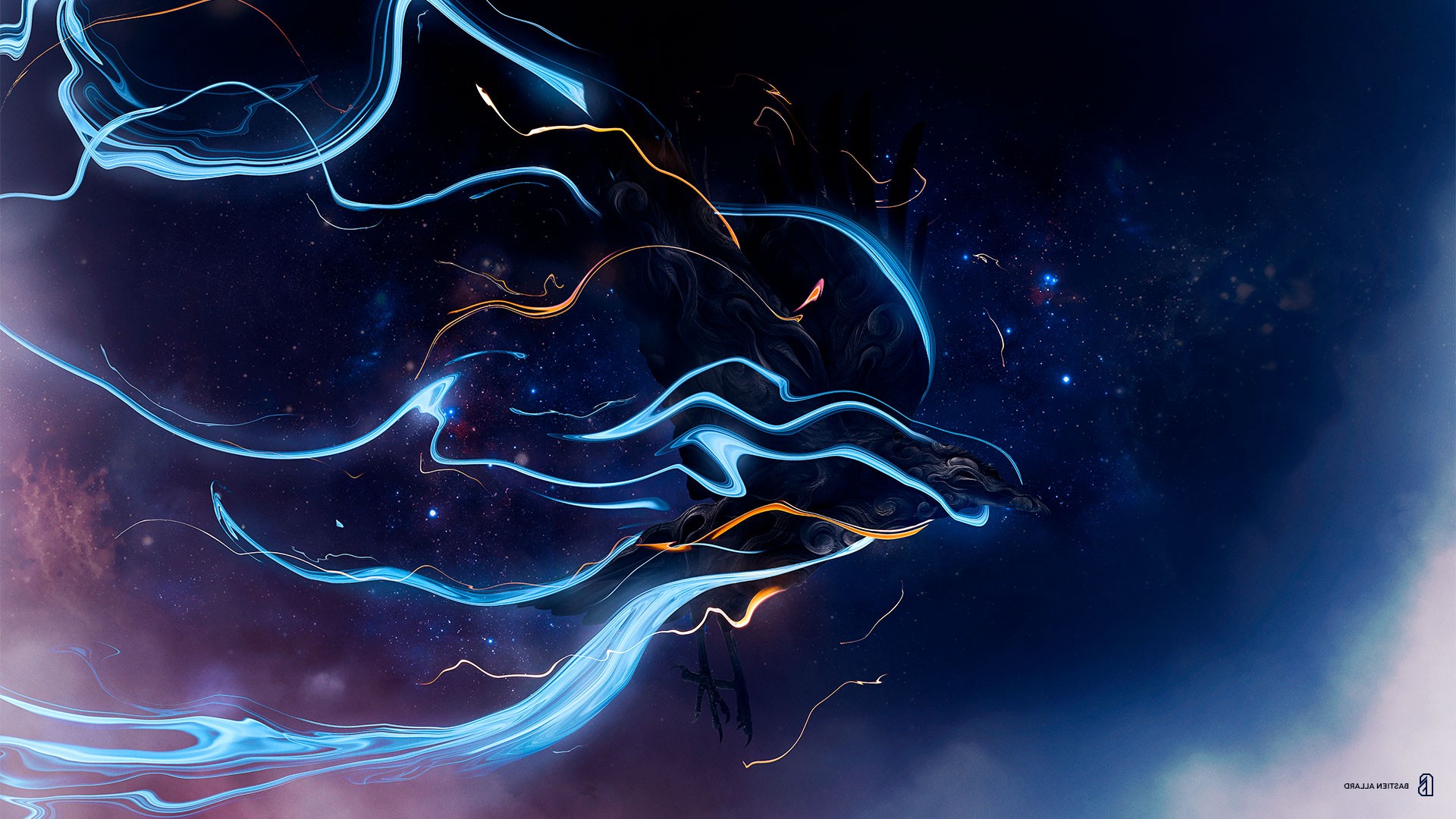 Fantasy Art Lightning Bird - 1920x1080 Wallpaper - teahub.io