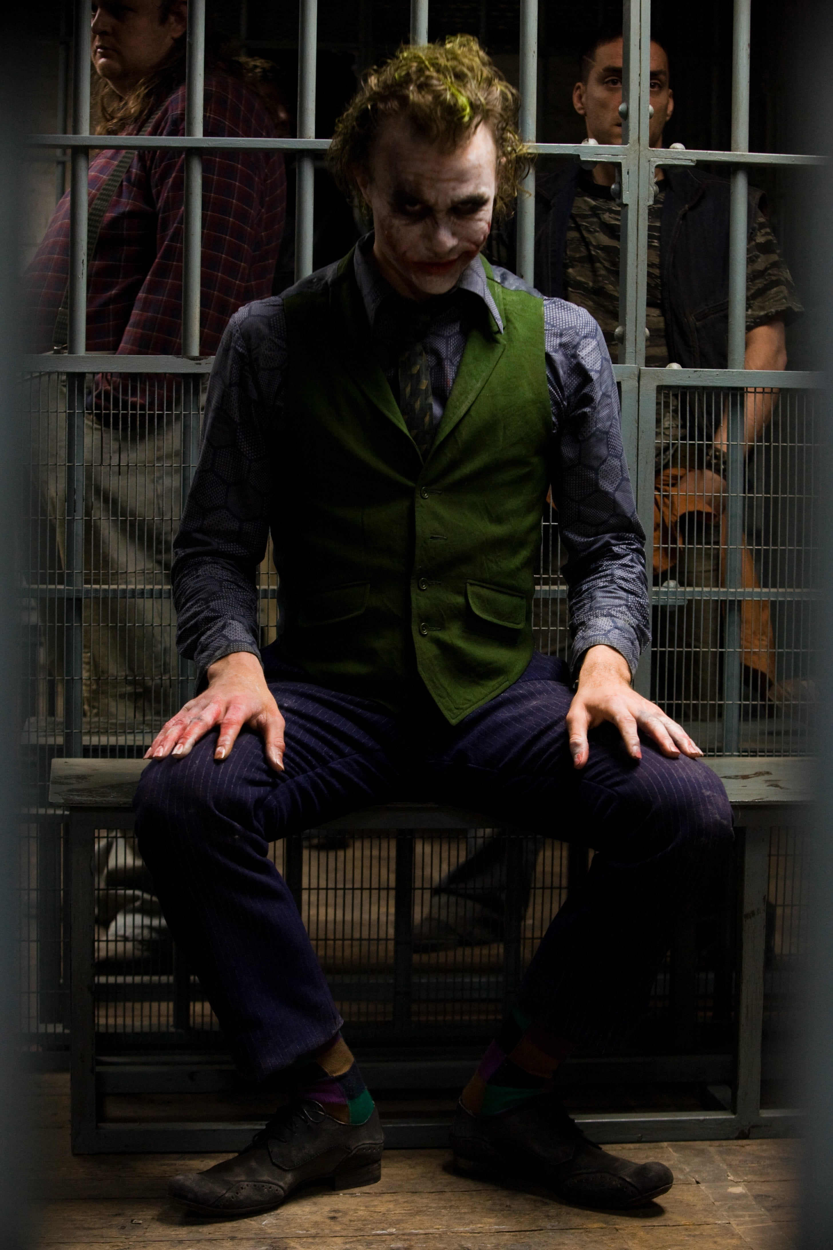 Heath Ledger Joker Cell - 2912x4368 Wallpaper - teahub.io