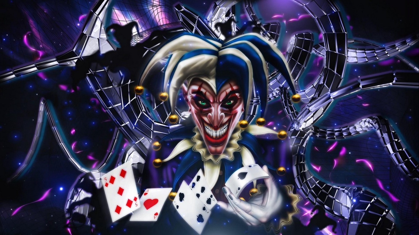 Wallpaper Joker, Jester Cards, Smile, Abstraction - Jester Wallpaper Hd ...