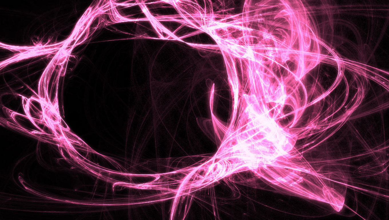 Hot Pink And Black Wallpaper - 1360x768 Wallpaper - teahub.io