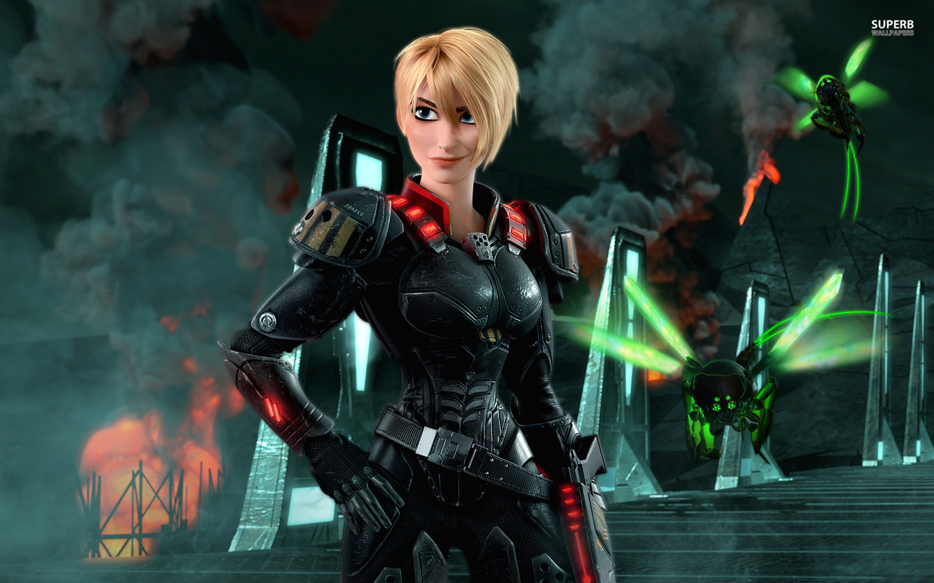 Wreck It Ralph Hero's Duty Girl - 1920x1200 Wallpaper - teahub.io