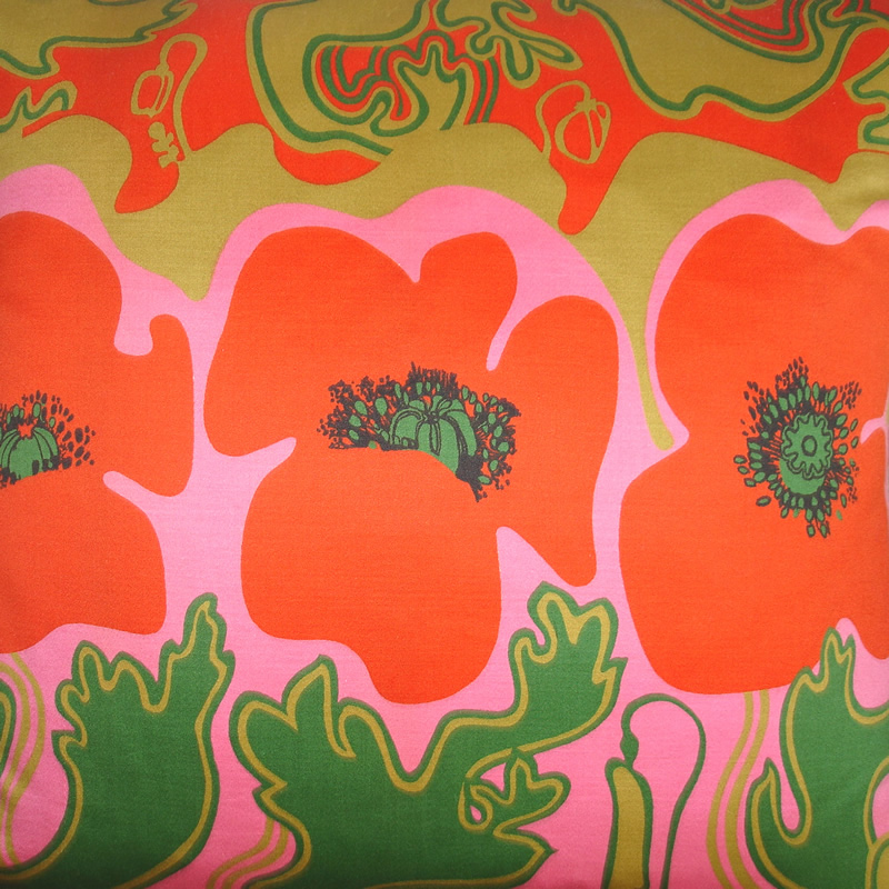 Sanderson 70's Floppy Poppy - 800x800 Wallpaper - teahub.io