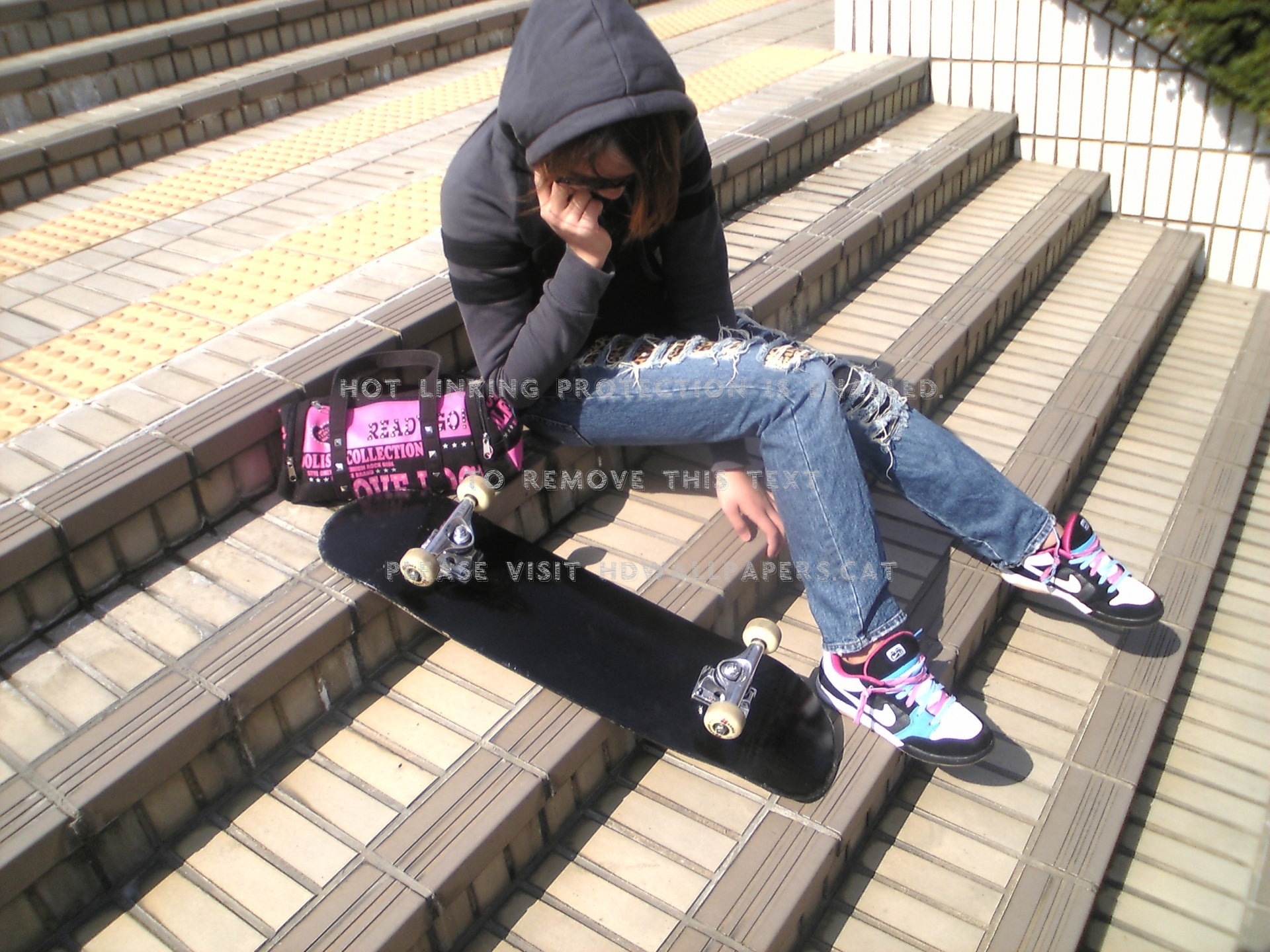 Emo Calling Girl Alone Phone Abstract - Kickflip - 1920x1440 Wallpaper ...