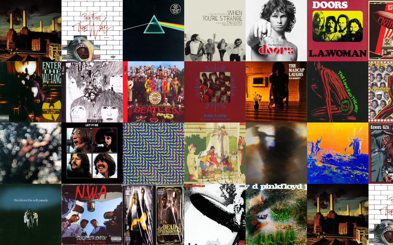 Doors Pink Floyd Led Zeppelin - 1280x800 Wallpaper - teahub.io
