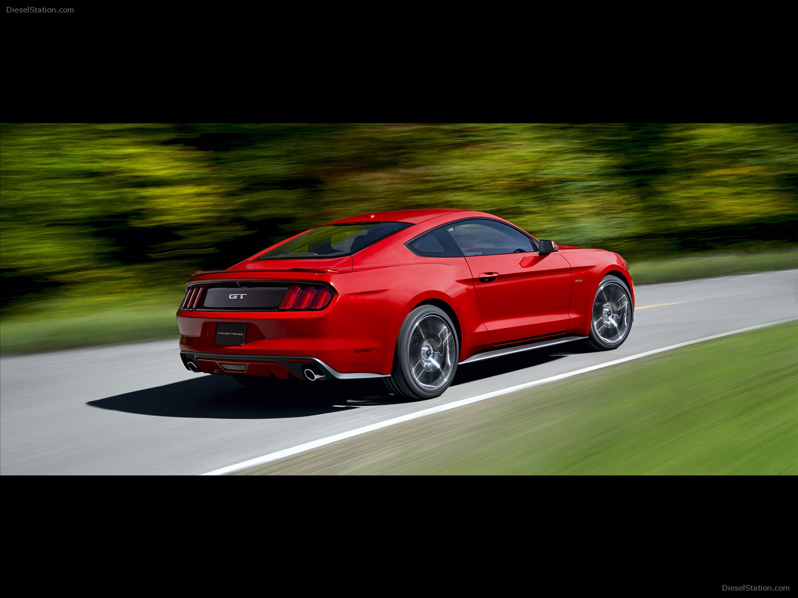 Ford Mustang - Mustang Gt Race Red Back - 1600x1200 Wallpaper - teahub.io