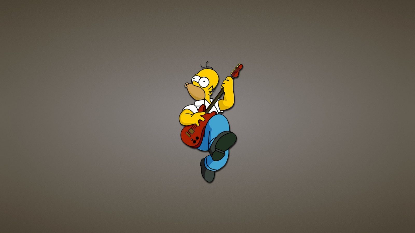 Homer Simpson Rock - 1600x900 Wallpaper - teahub.io