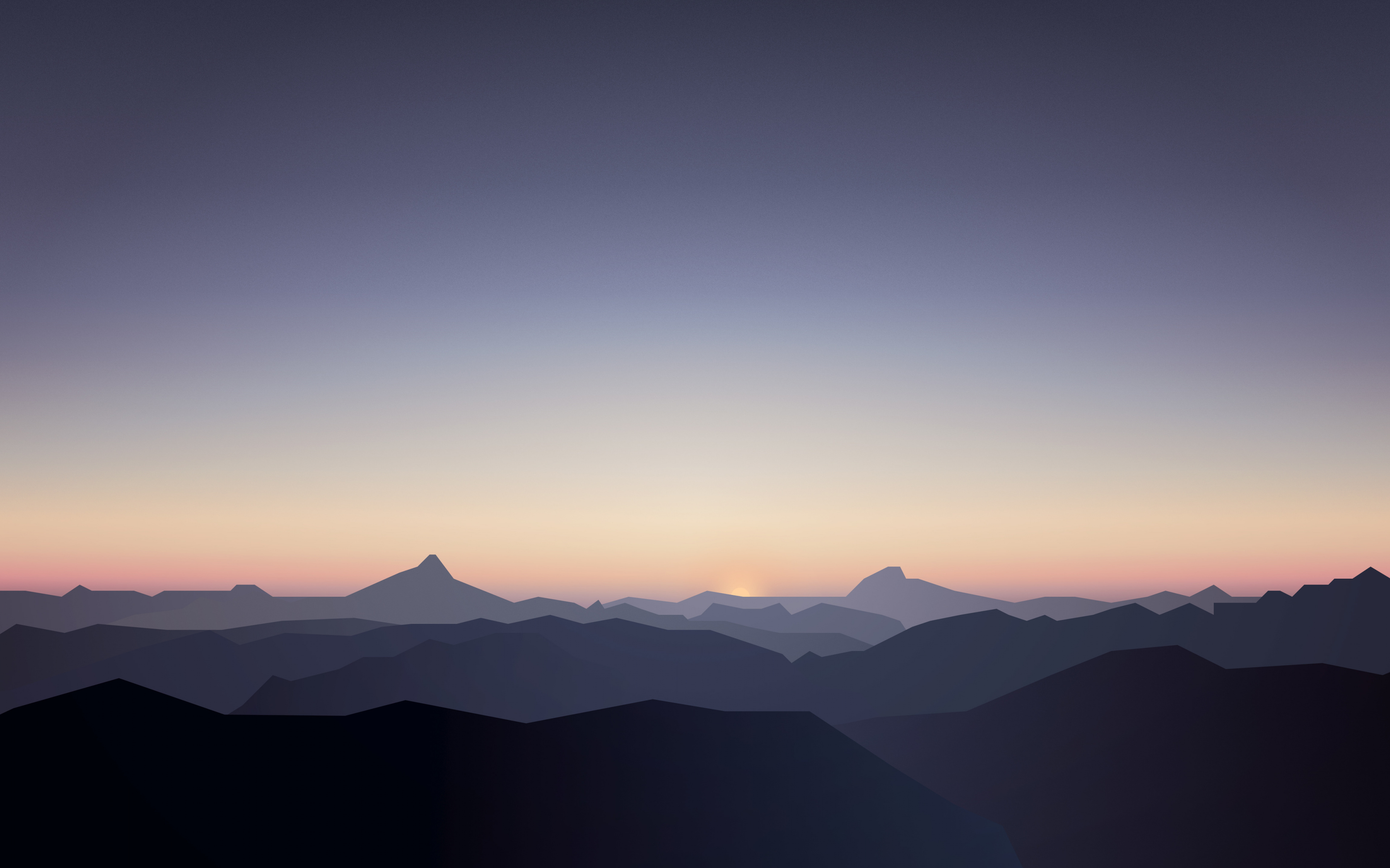 Horizon, Mountains, Sunrise, Sky, Wallpaper - Summit - 3840x2400 ...