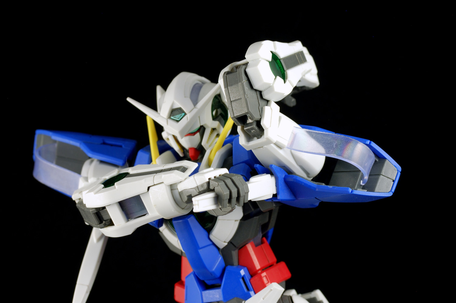 Gundam Exia 5 Background Wallpaper - Gundam Exia Mg Poses - 1500x997 ...