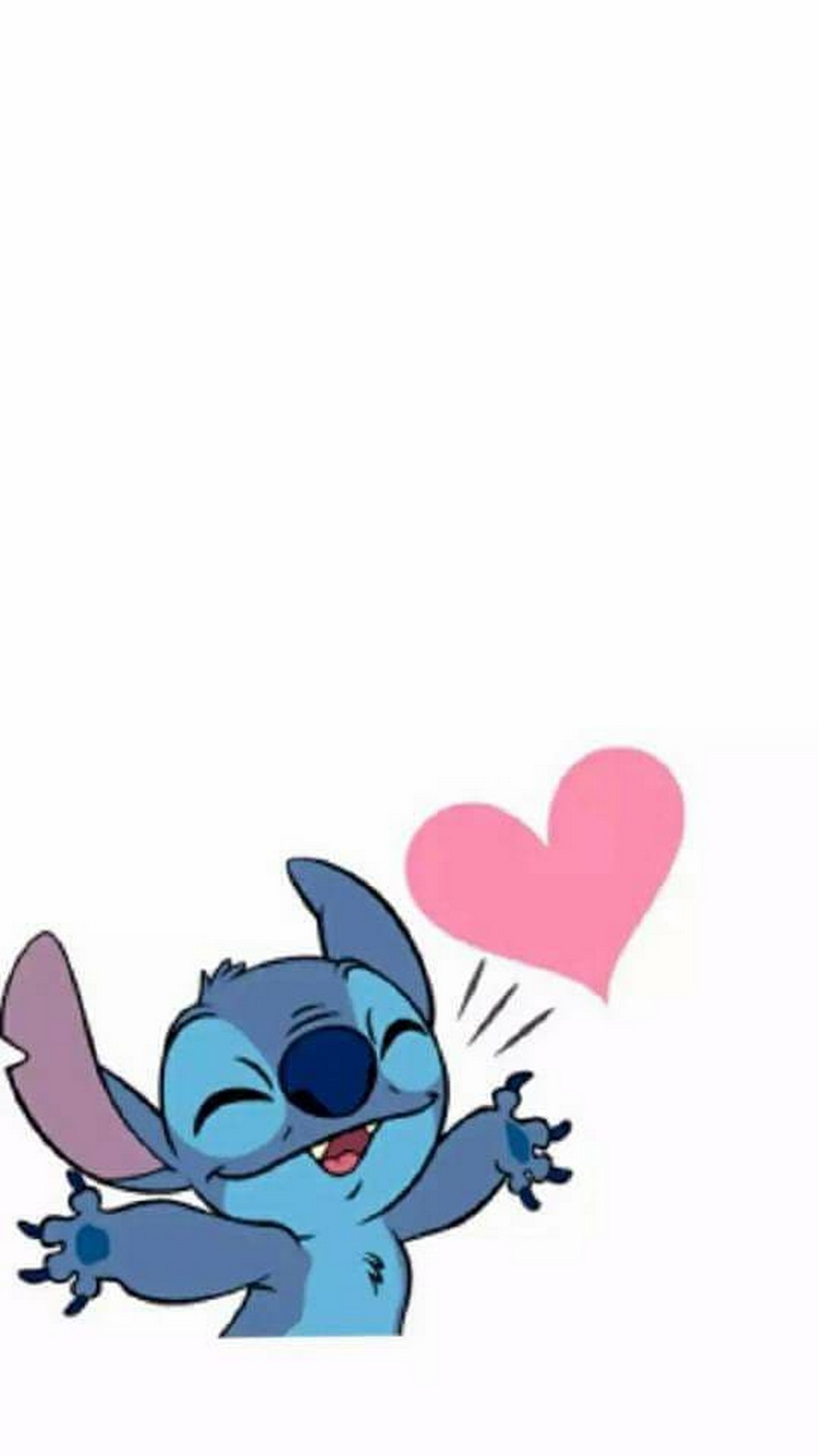 Kartun Stitch Love - 1080x1920 Wallpaper - teahub.io
