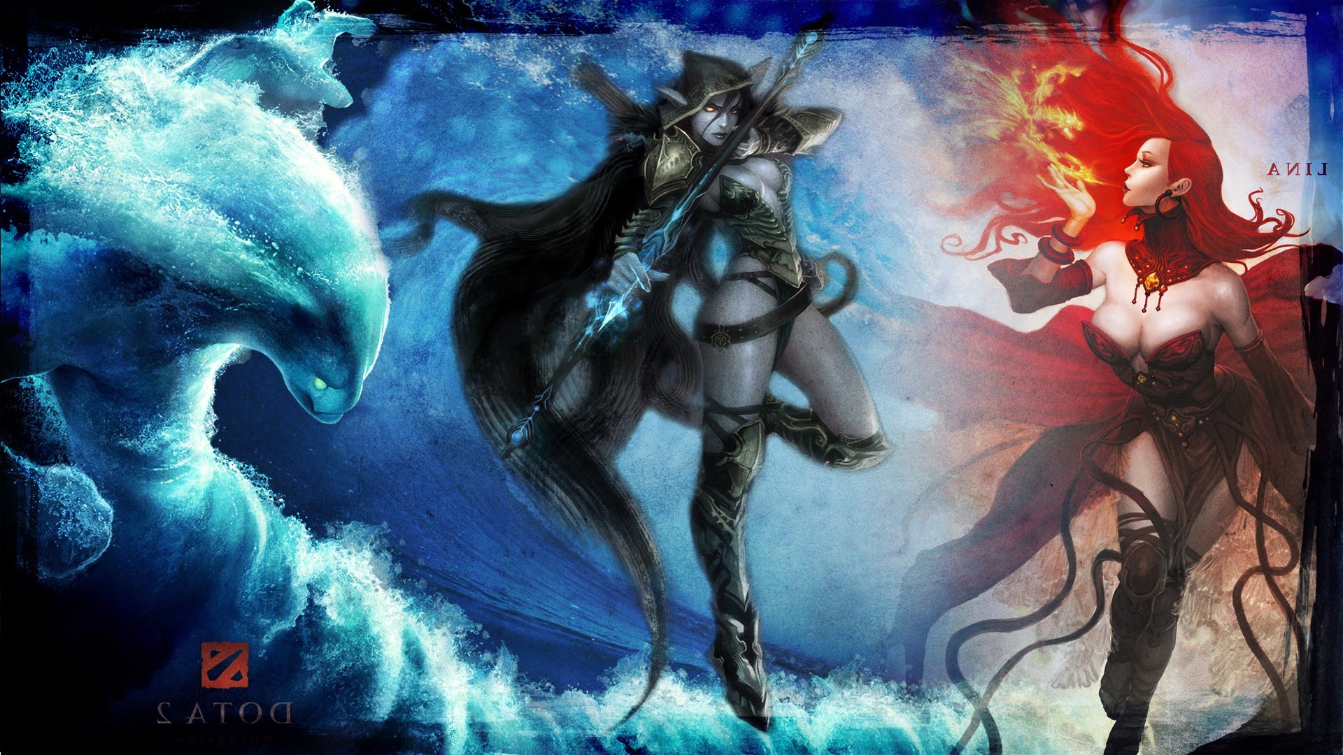 Dota 2 Drow Ranger Wallpaper Hd - 1920x1080 Wallpaper - teahub.io