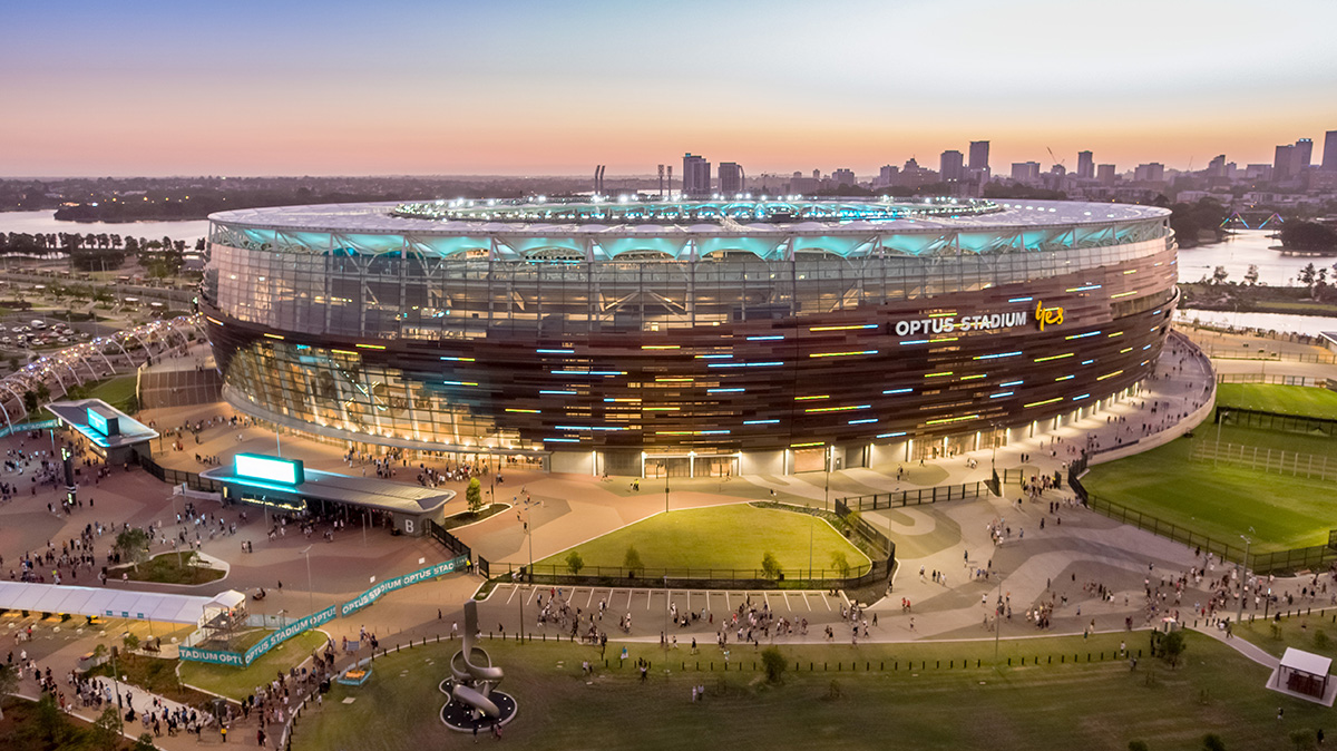 Optus Stadium - 1200x674 Wallpaper - teahub.io