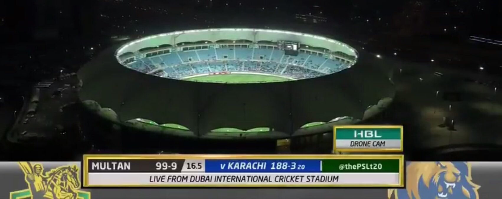 Psl 2019 Dubai Stadium - 1701x675 Wallpaper - teahub.io