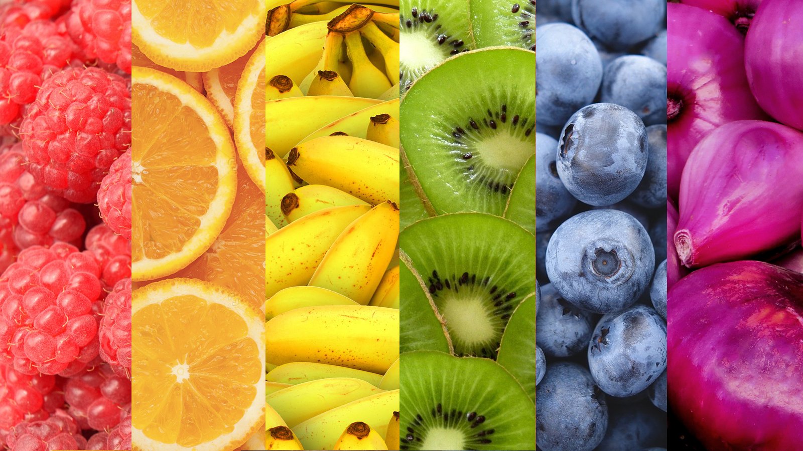 Fruta Por Color - Color De Las Frutas - 1600x900 Wallpaper - teahub.io
