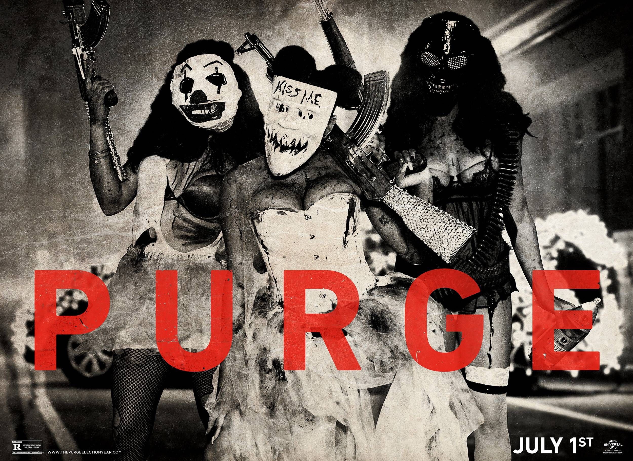 Purge Election Year Candy Girls 2500x1823 Wallpaper
