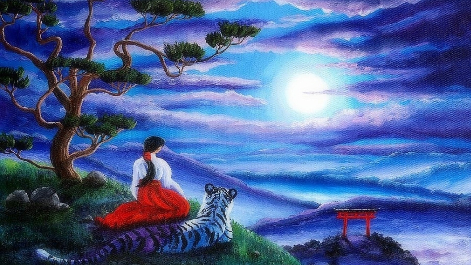 Tiger Meditation - 1920x1080 Wallpaper - teahub.io