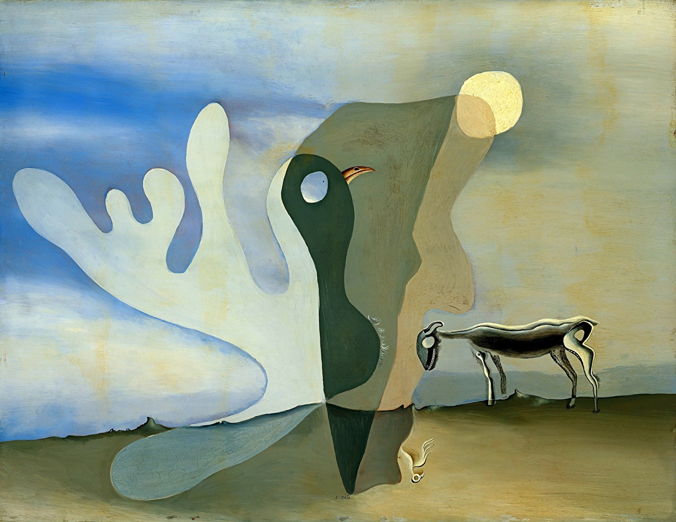 Salvador Dali The Ram - 1325x1024 Wallpaper - teahub.io