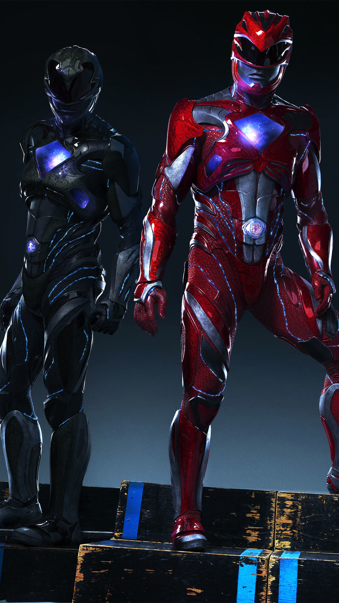 Red Power Ranger 2017 - 1080x1920 Wallpaper - teahub.io