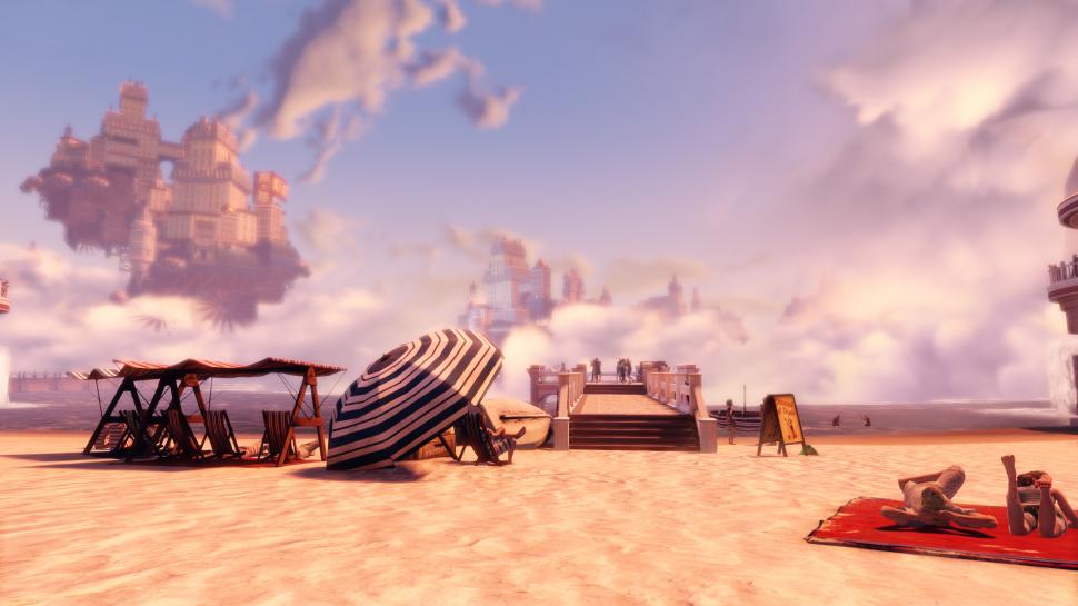 Bioshock Bioshock Infinite Steampunk Beach Hd Wallpaper,video ...