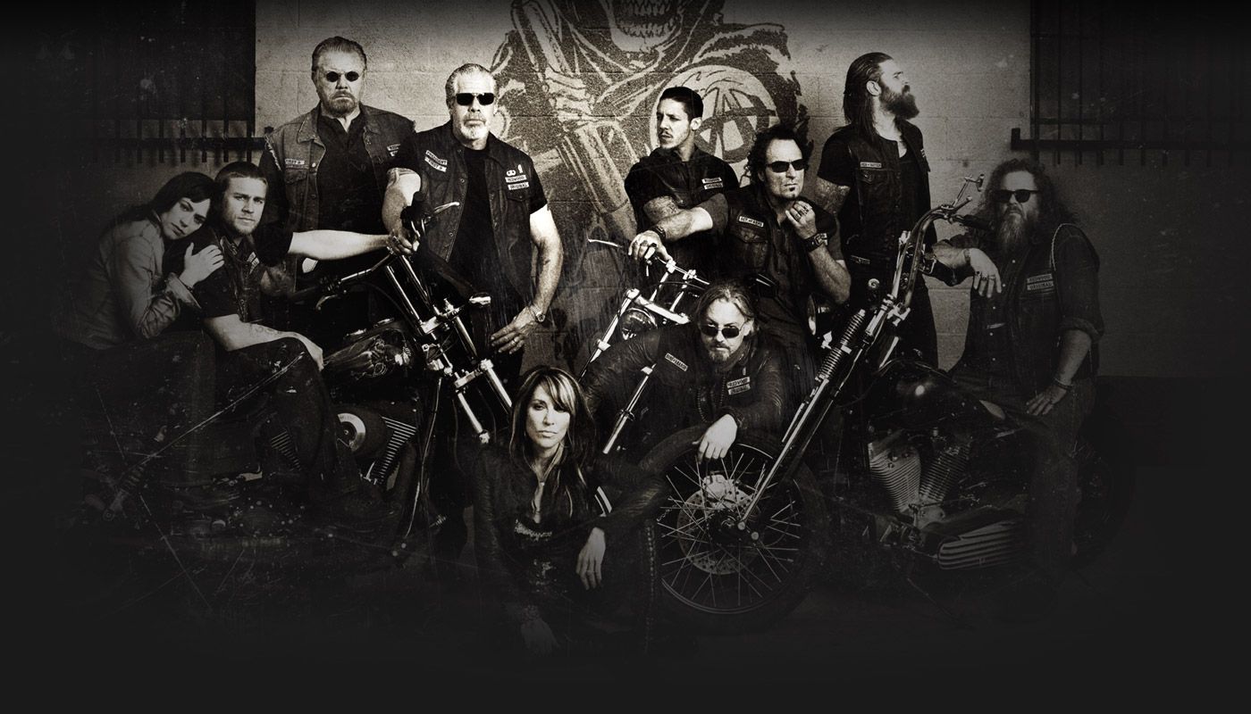 Sons Of Anarchy Characters - 1400x800 Wallpaper - teahub.io
