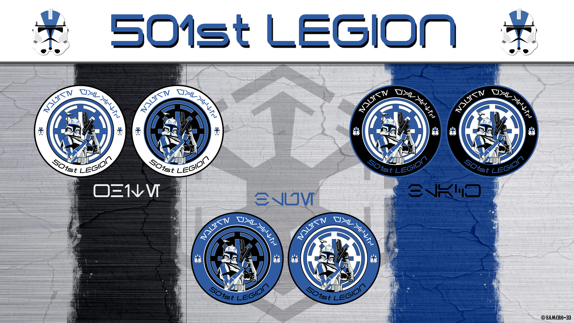 Star Wars 501st Legion Symbol - 1920x1080 Wallpaper - teahub.io