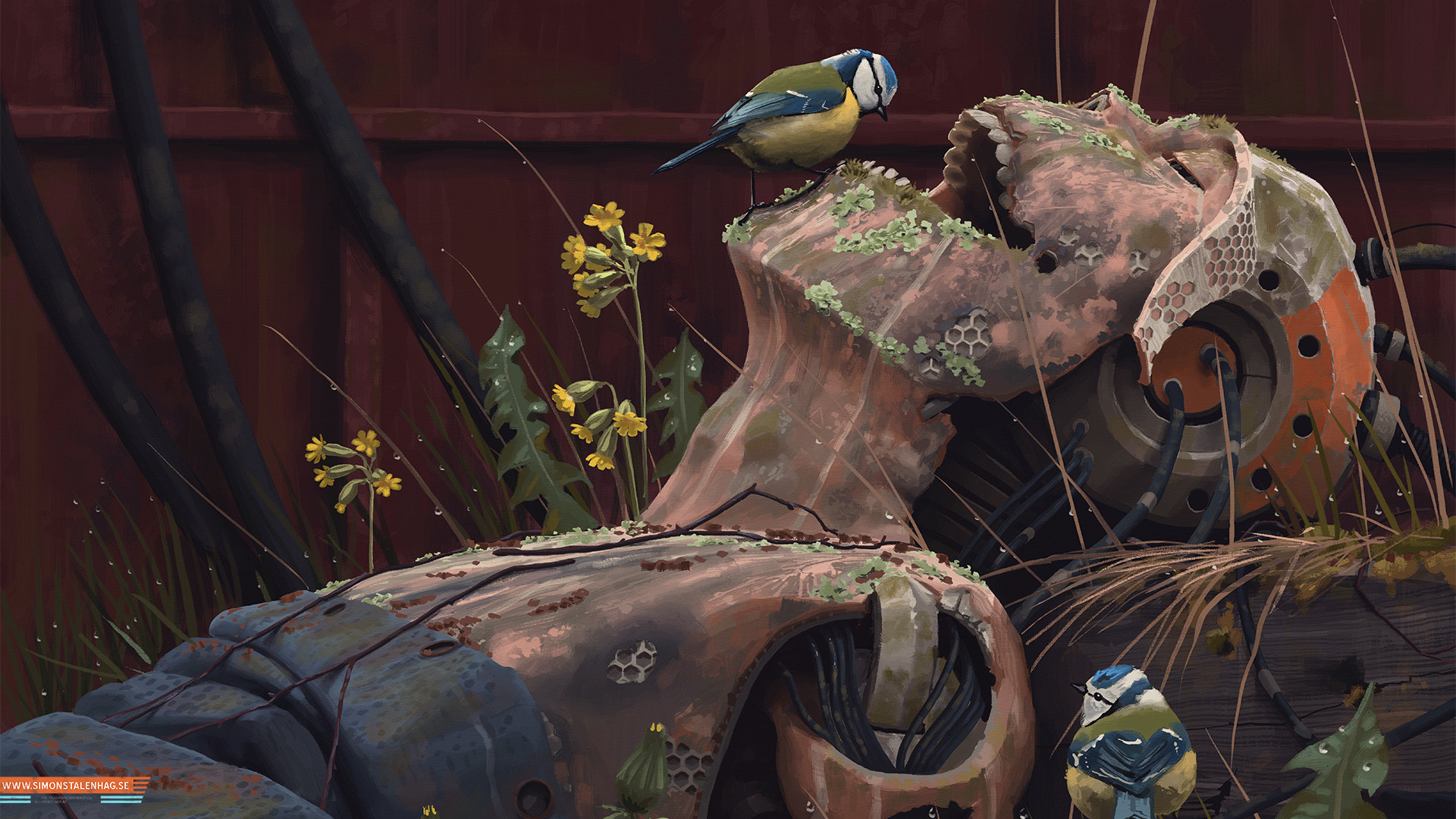 Simon Stalenhag Robots - 1920x1080 Wallpaper - teahub.io