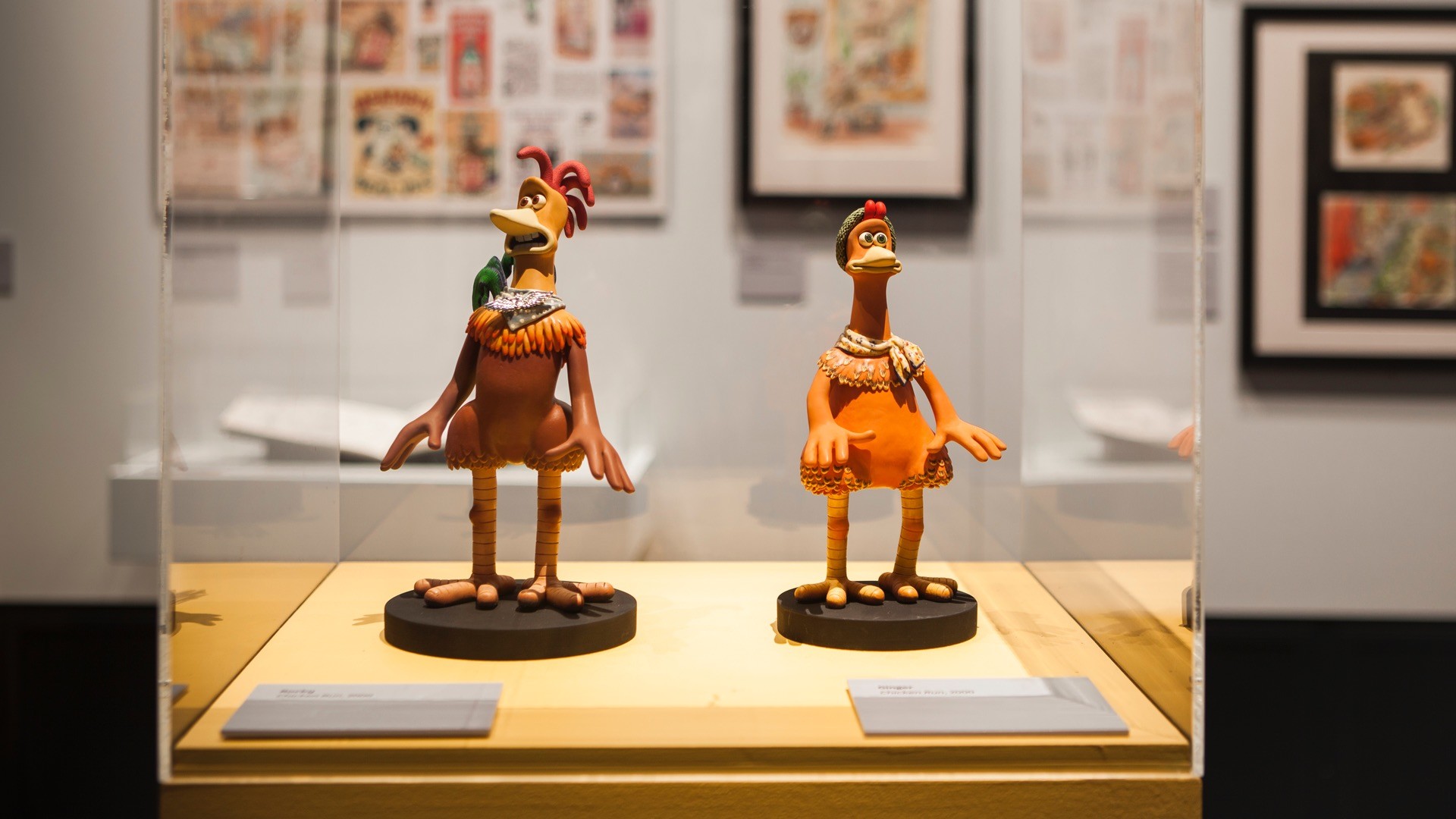 The Chicken Run Flying Machine Data Src Wallace And - Figurine ...