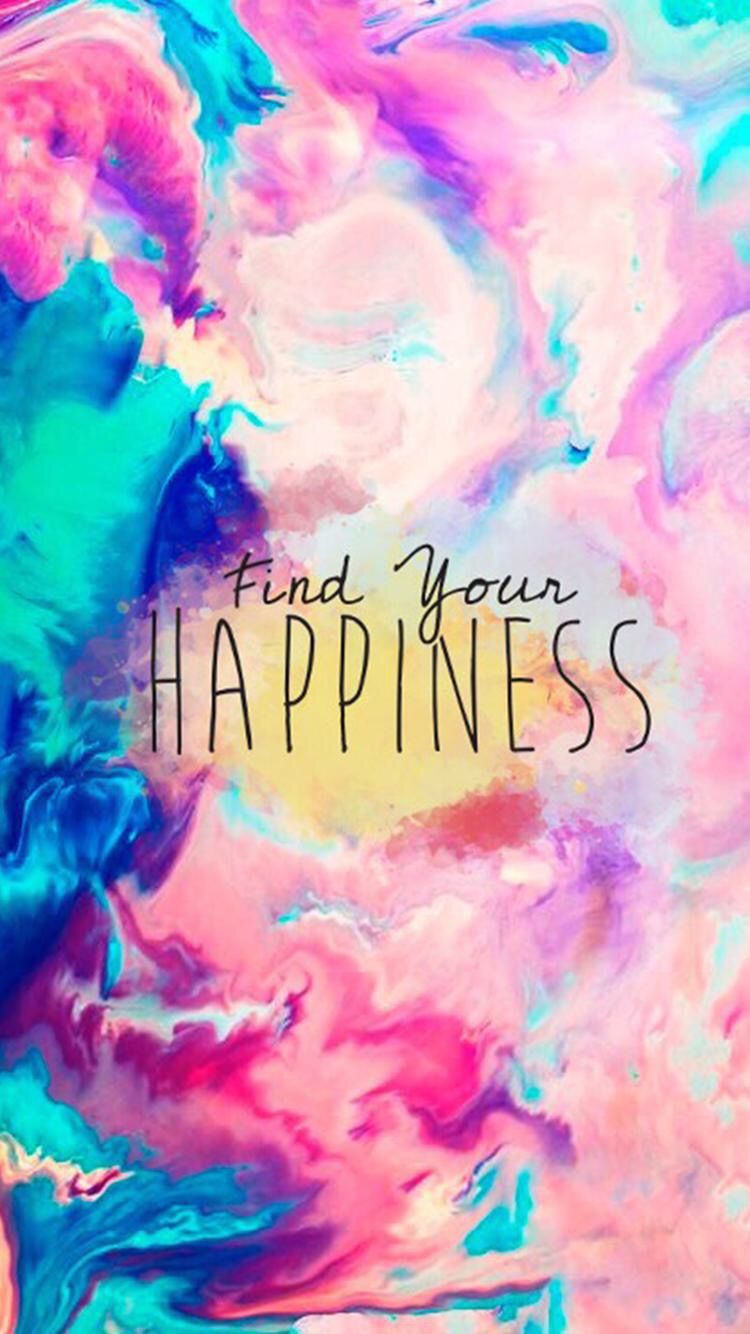 Colorful Backgrounds With Quotes - 750x1334 Wallpaper - teahub.io
