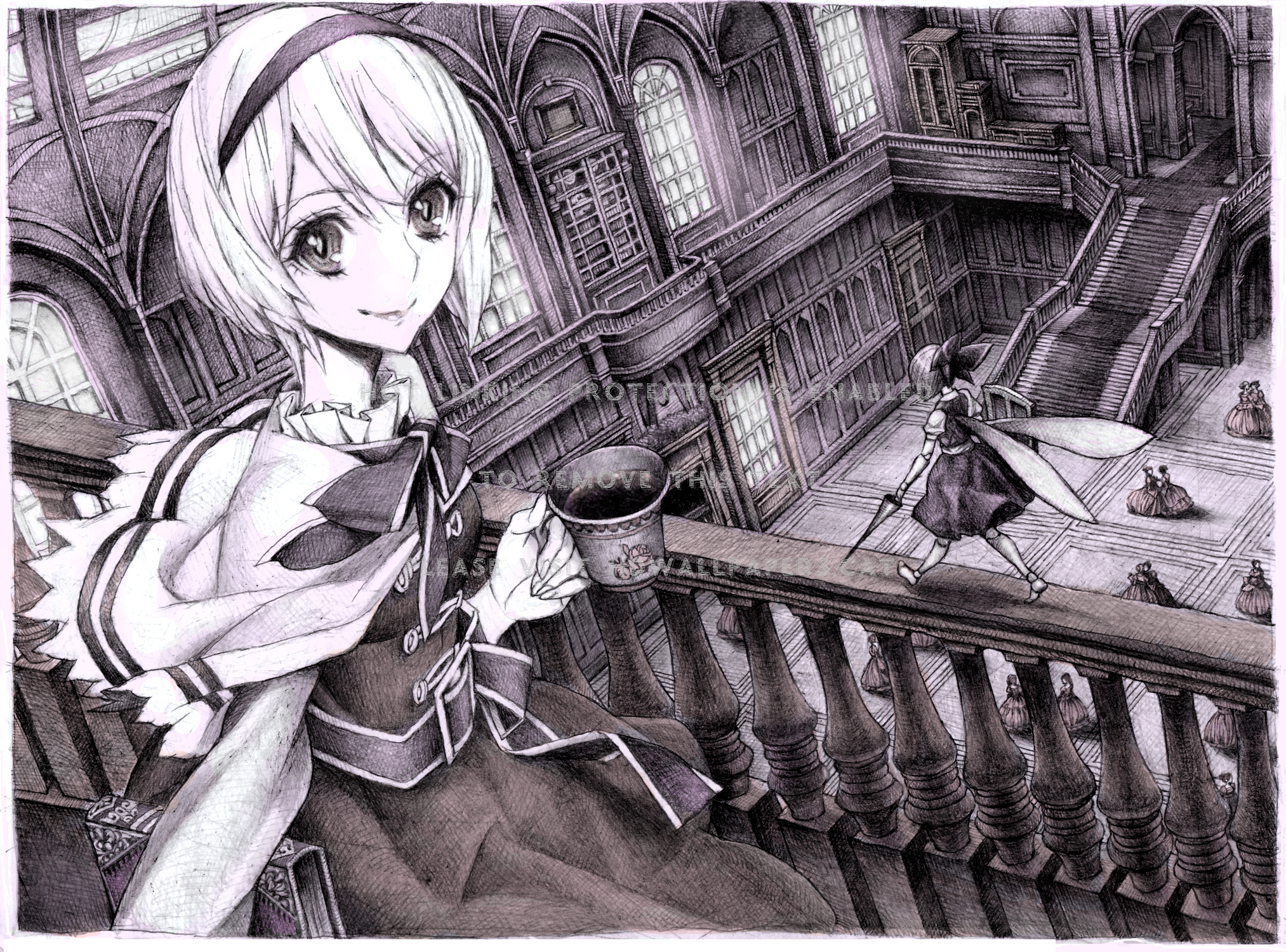 Touhou Book Nobita Polychromatic Alice - Midnight Tea Party - 2026x1500 ...
