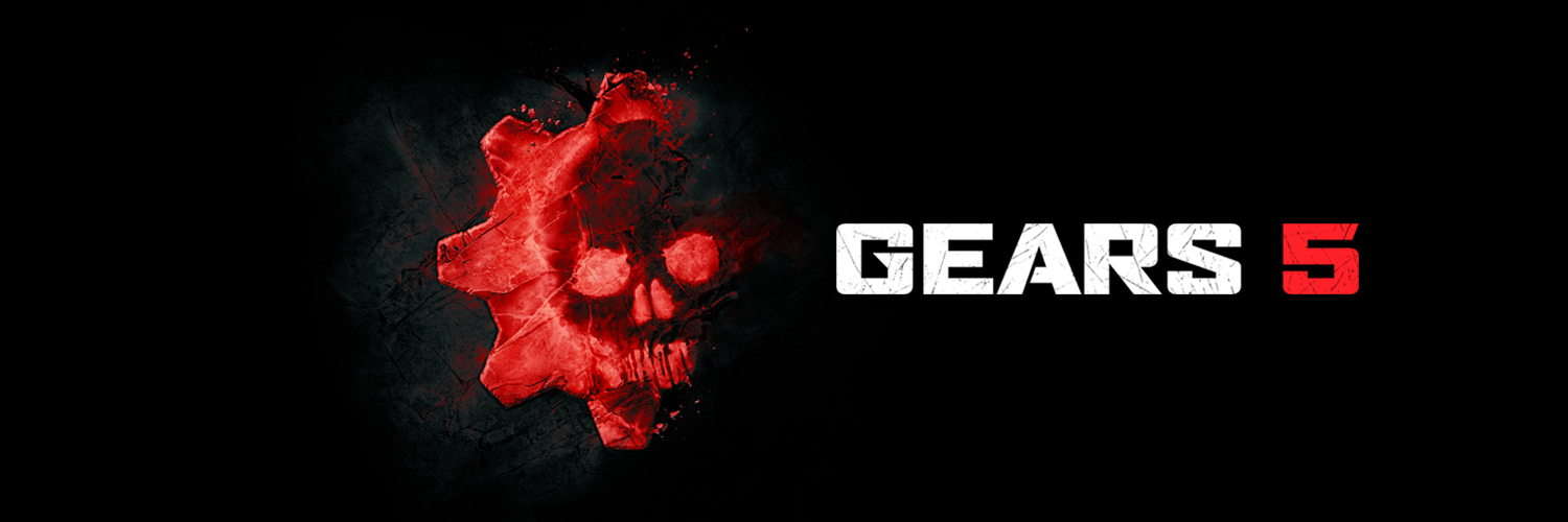 Gears Of War 5 Logo 4k - 1500x500 Wallpaper - teahub.io