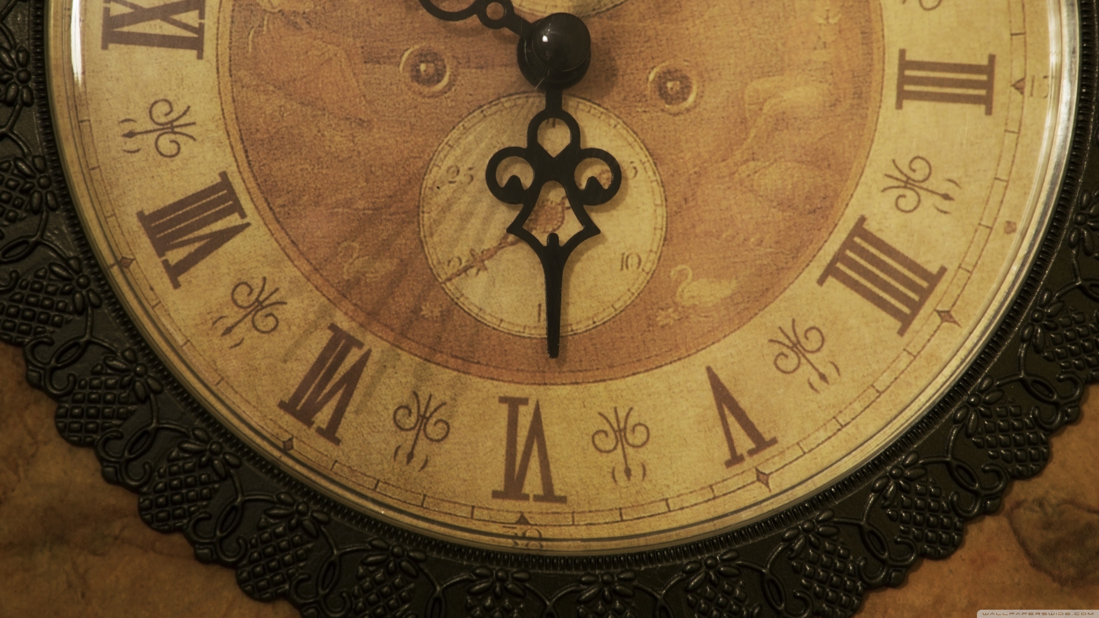 Uhd Data-src - Clock Antique Year 1600 - 3554x1999 Wallpaper - teahub.io