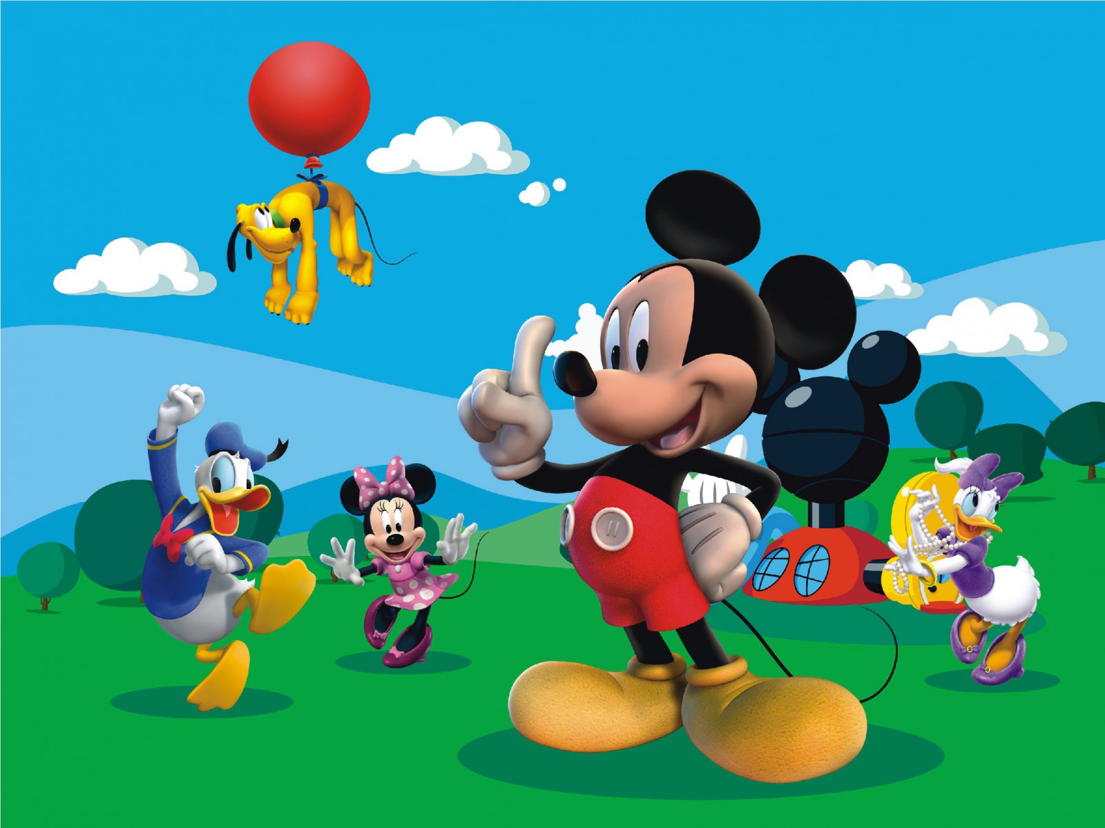 Mickey Mouse Clubhouse High Resolution - 1600x1199 Wallpaper - teahub.io