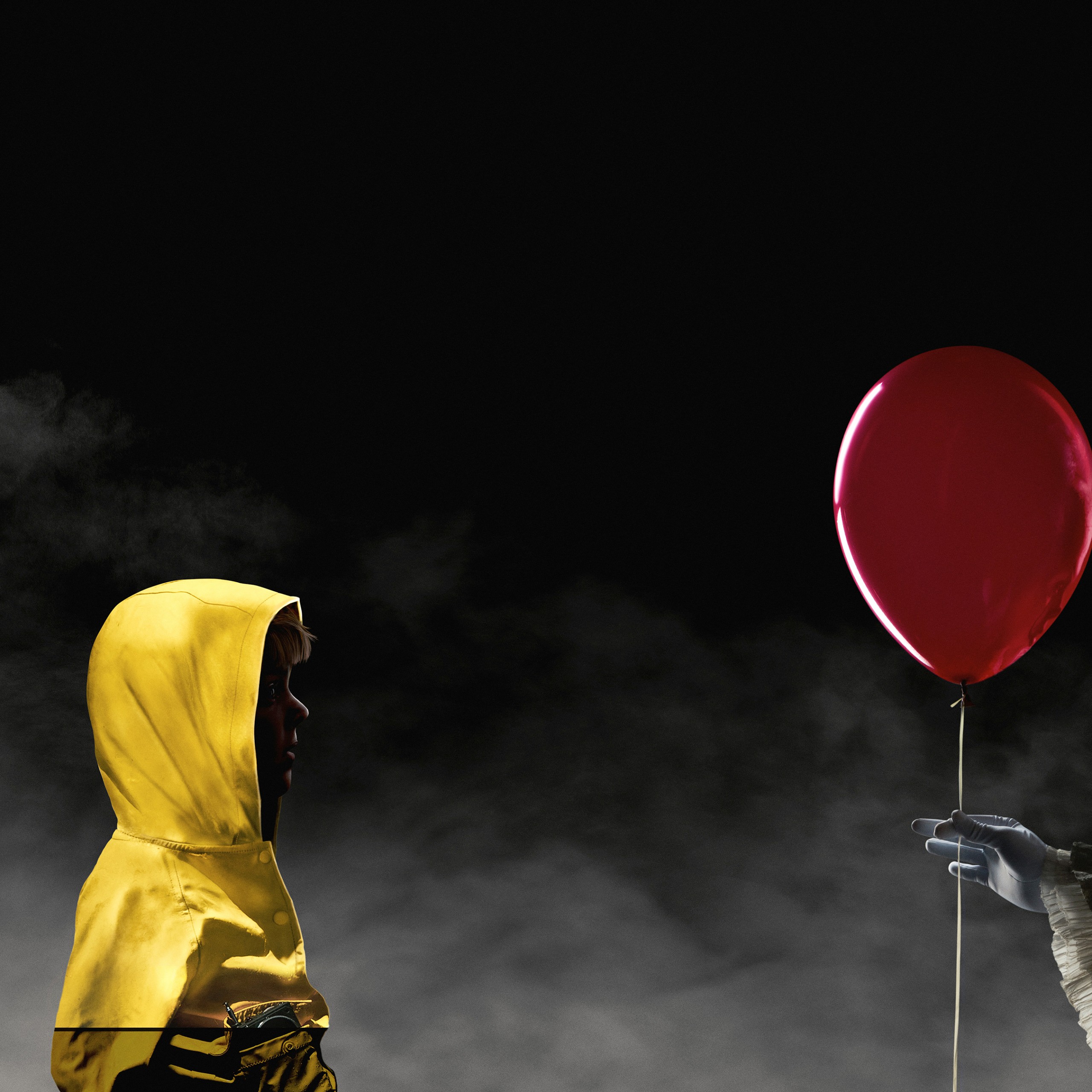 Yellow Jacket And Balloon - 2560x2560 Wallpaper - teahub.io