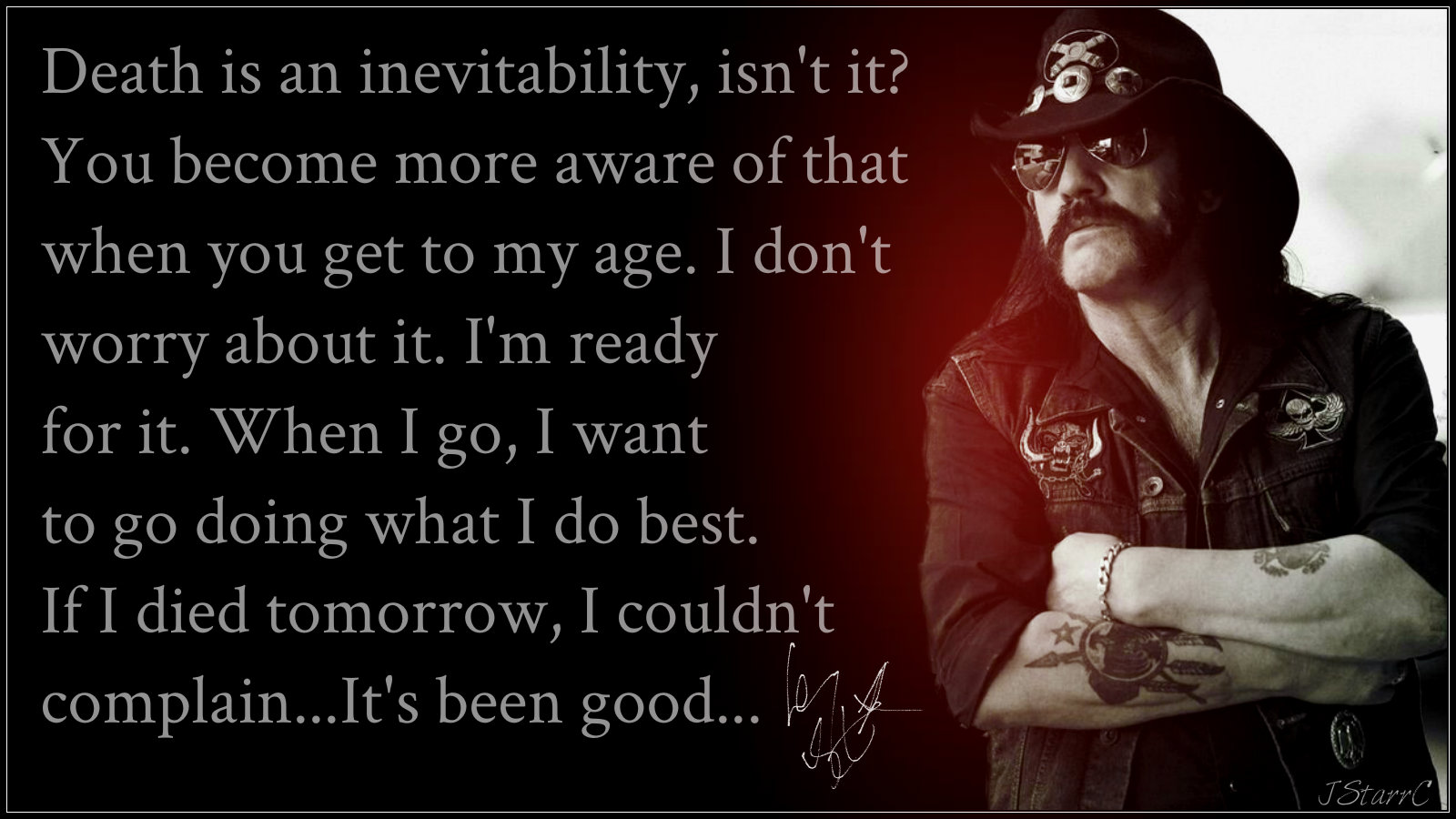 Lemmy Quote - Ace Of Spades Motorhead Quotes - 1600x900 Wallpaper ...