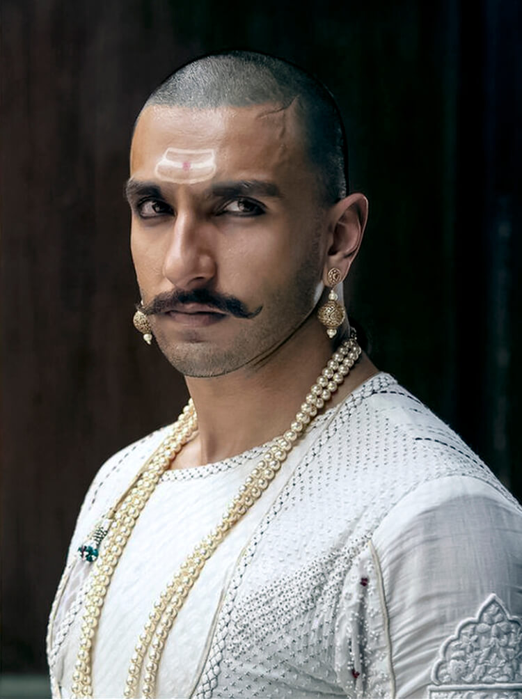 Ranveer Singh’s Bajirao Peshwa Look In His Facebook - Bajirao Mastani ...