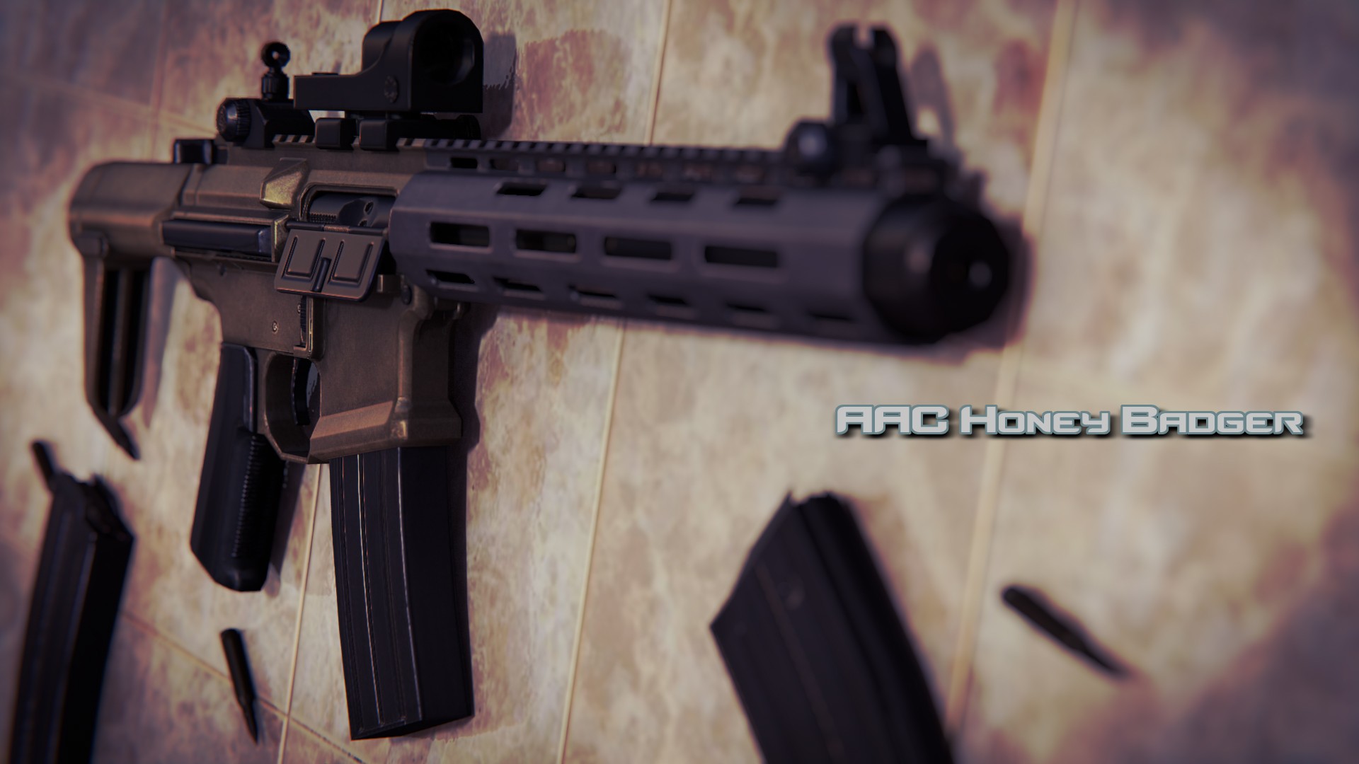Aac Honey Badger - Firearm - 1920x1080 Wallpaper - teahub.io
