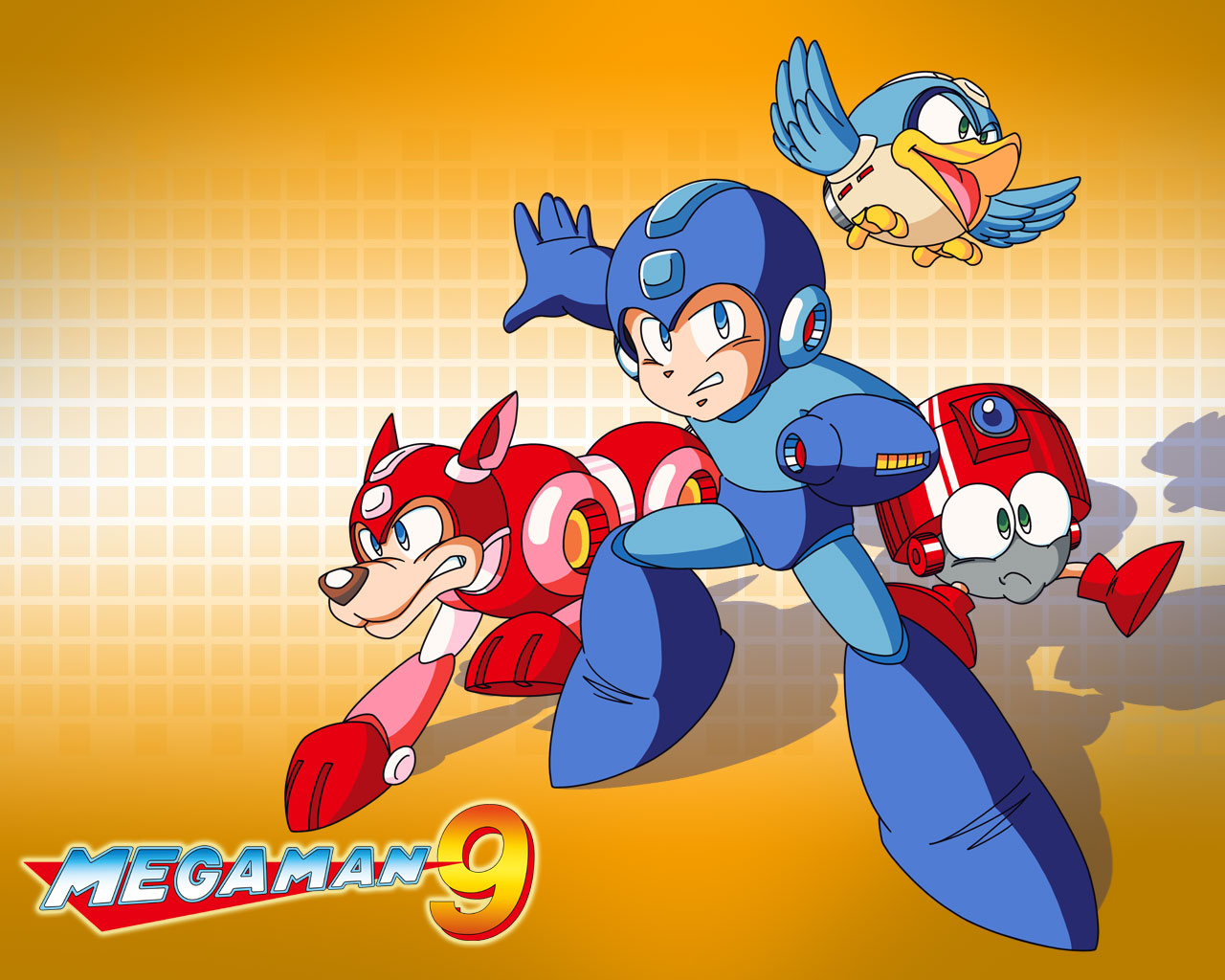 Mega Man And Rush - 1280x1024 Wallpaper - teahub.io