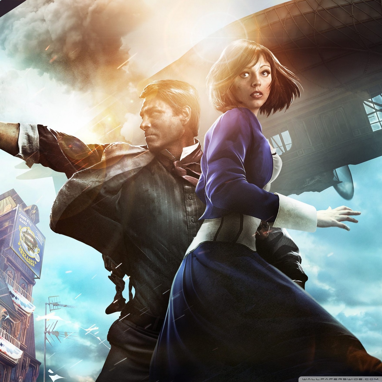 Bioshock 3 - 1280x1280 Wallpaper - teahub.io