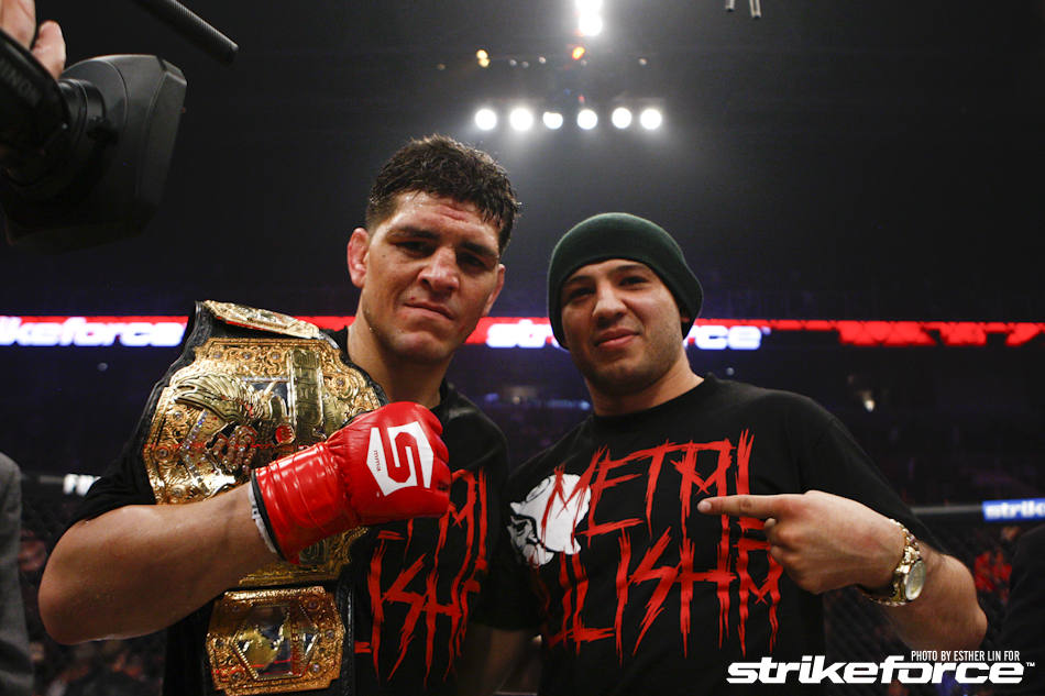 Nick Diaz Strikeforce Champion - 950x633 Wallpaper - teahub.io