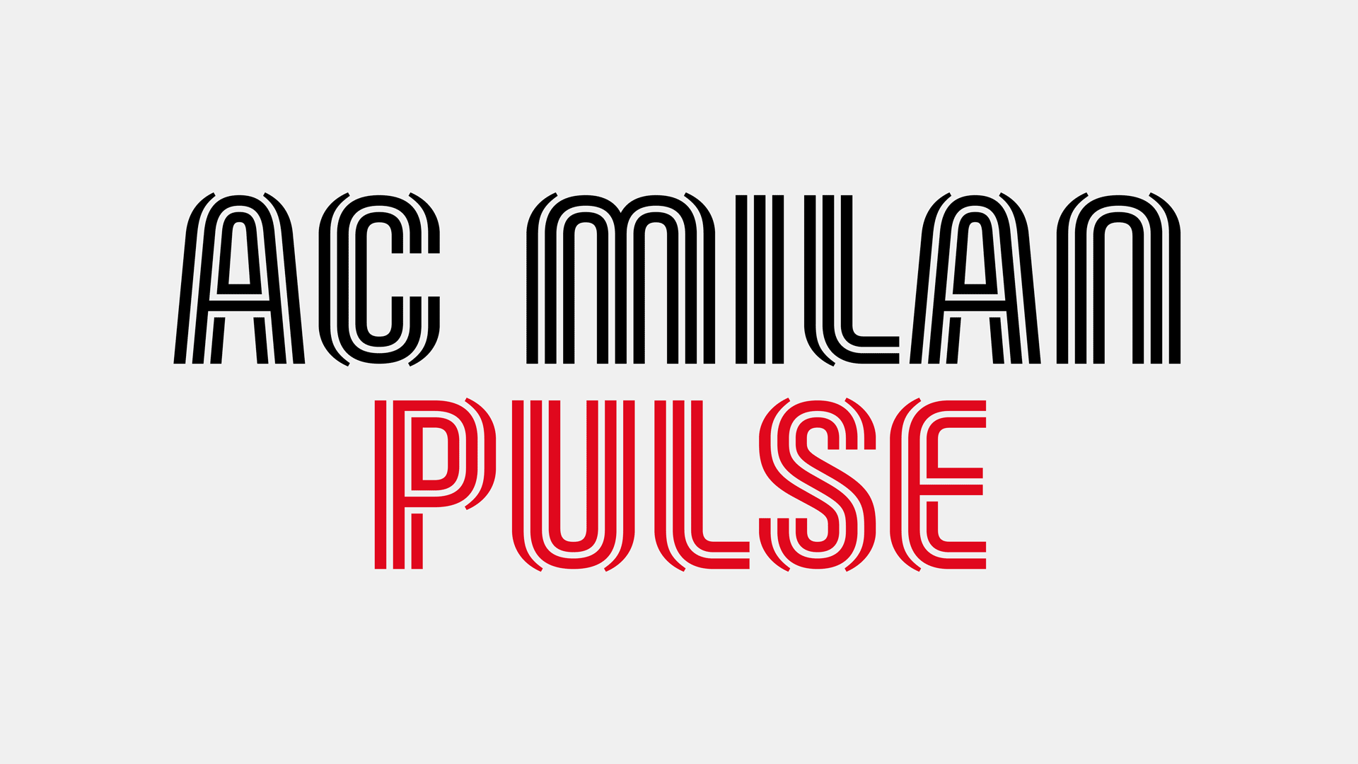 New Identity For A - Ac Milan Font - 1920x1080 Wallpaper - teahub.io